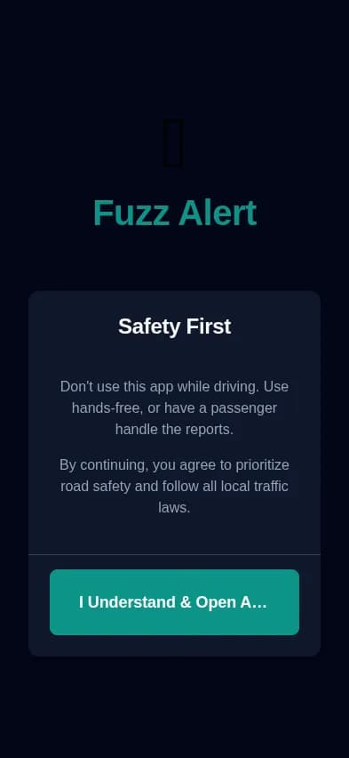 Fuzz Alert Map