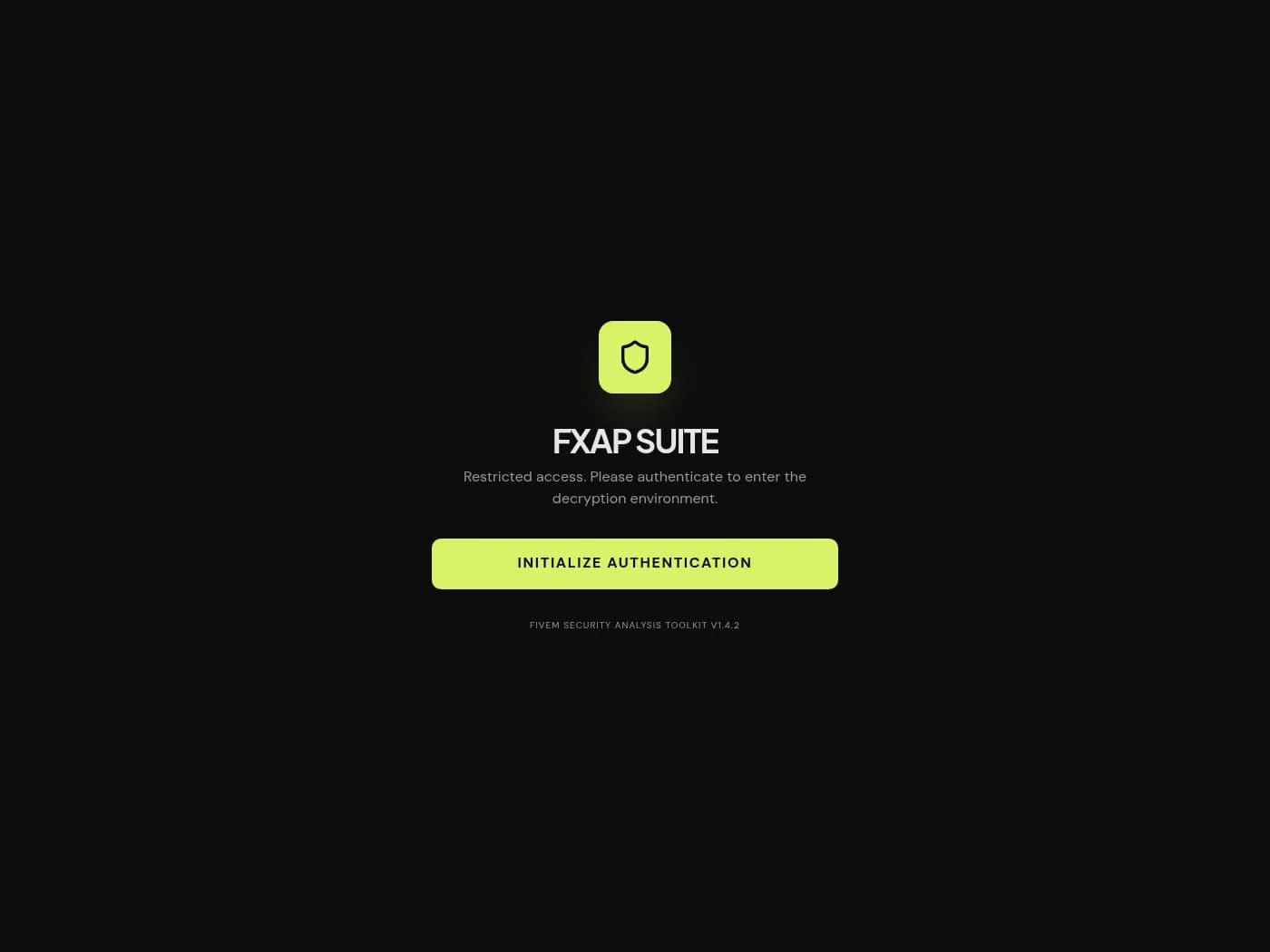 FXAP Decrypt & Decompile Suite