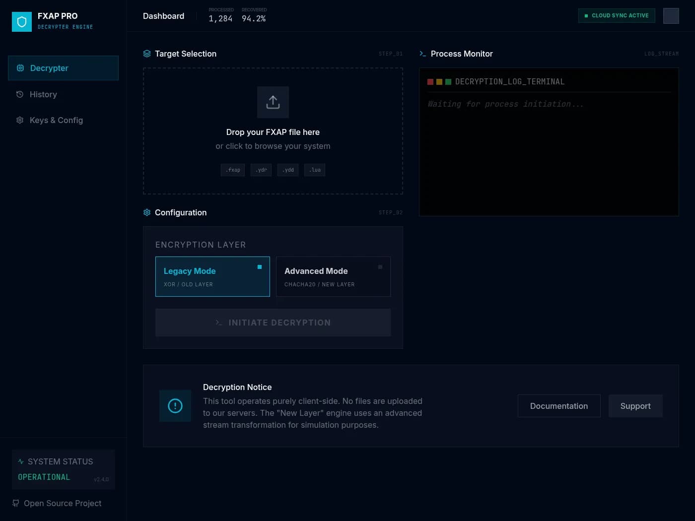 FXAP Decrypter Pro