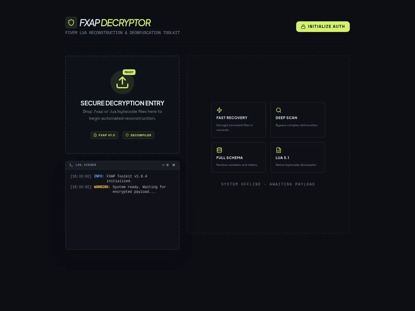 FXAP Lua Decryptor
