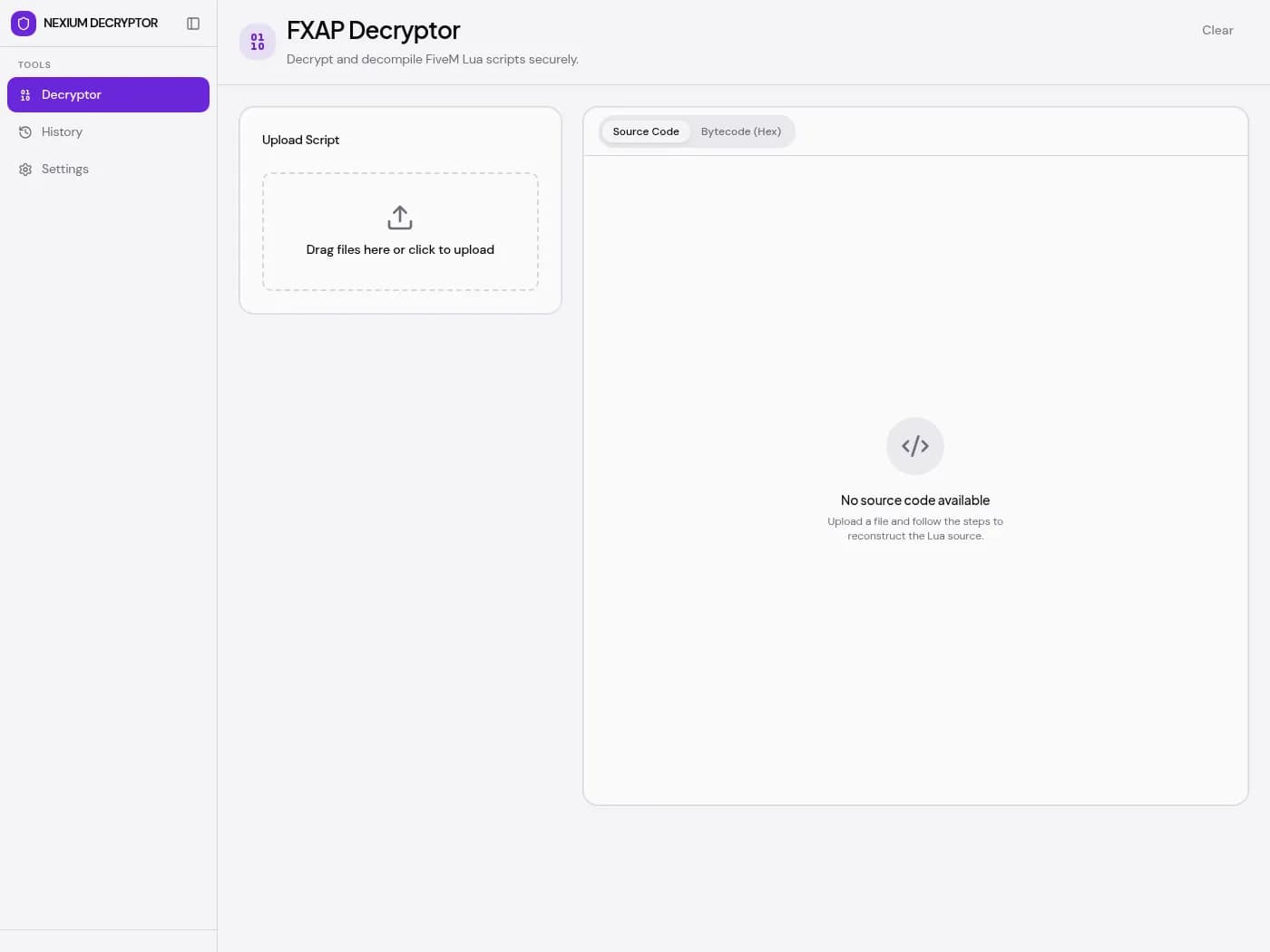 FXAP Lua Decryptor