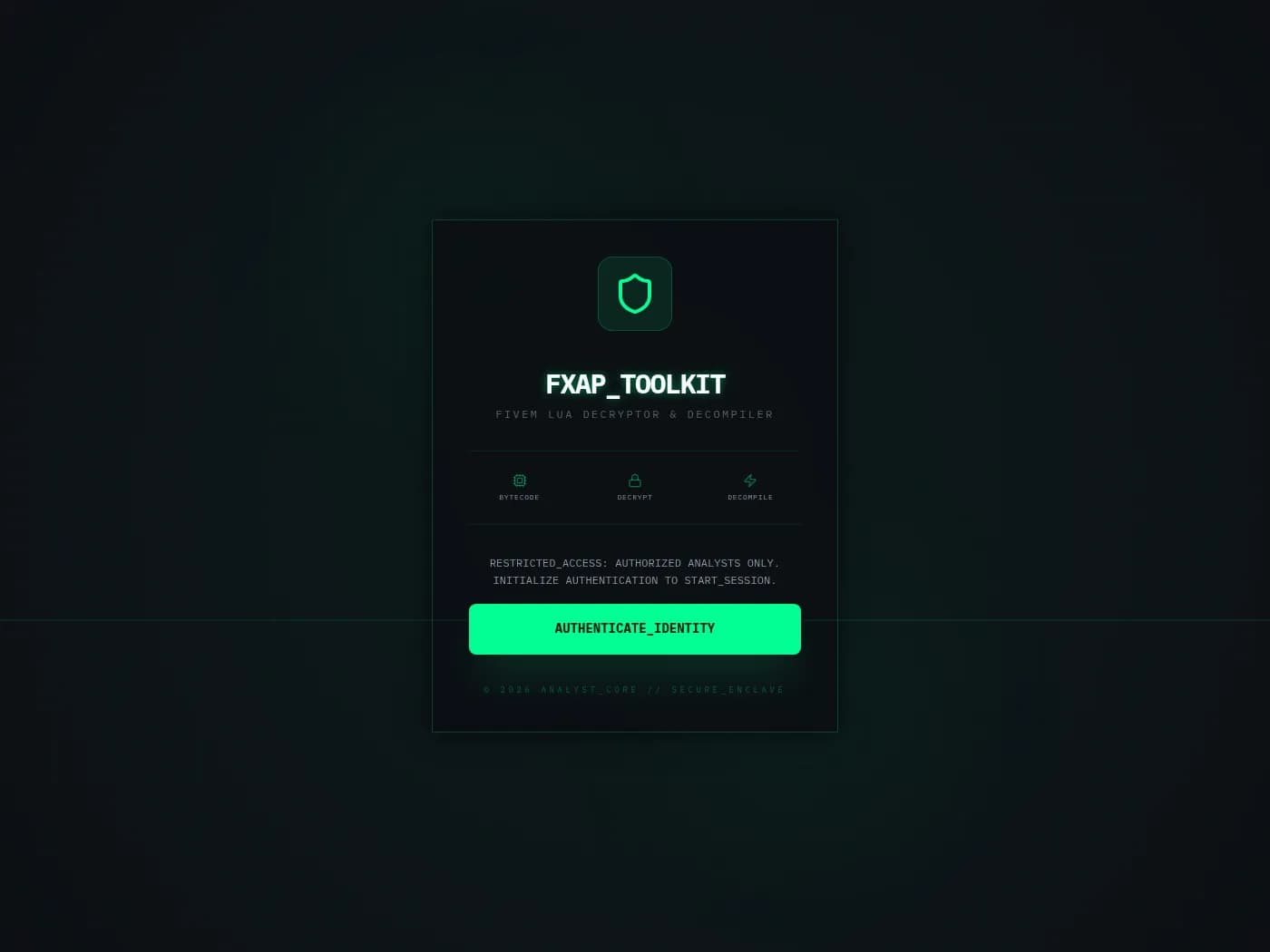 FXAP Lua Decryptor