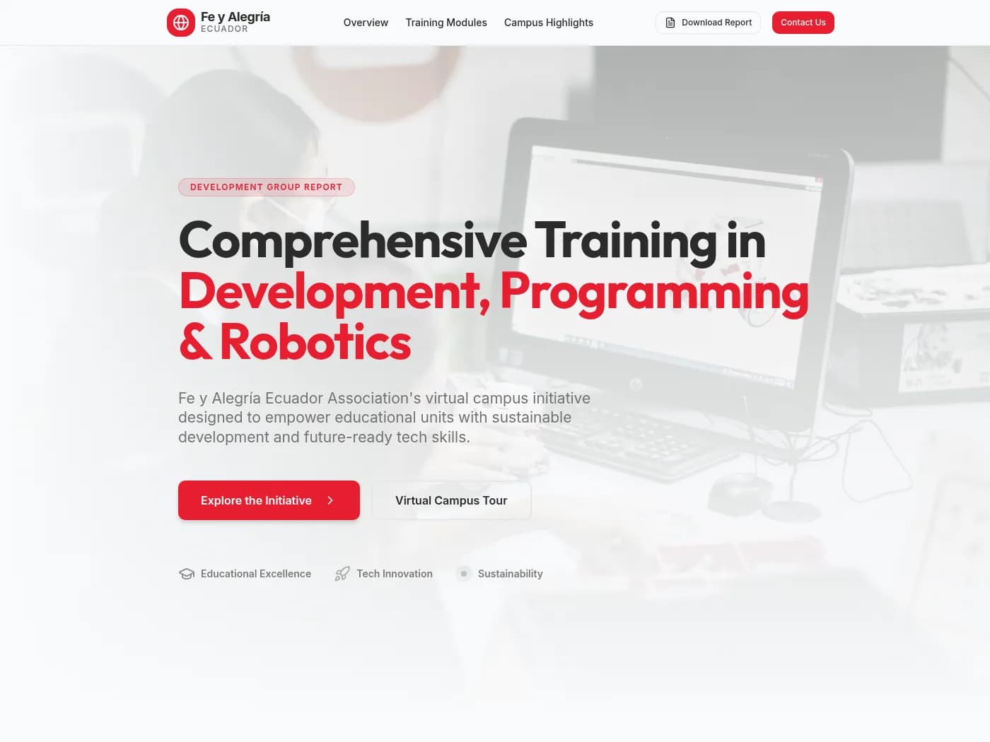 Fe y Alegría Report Page