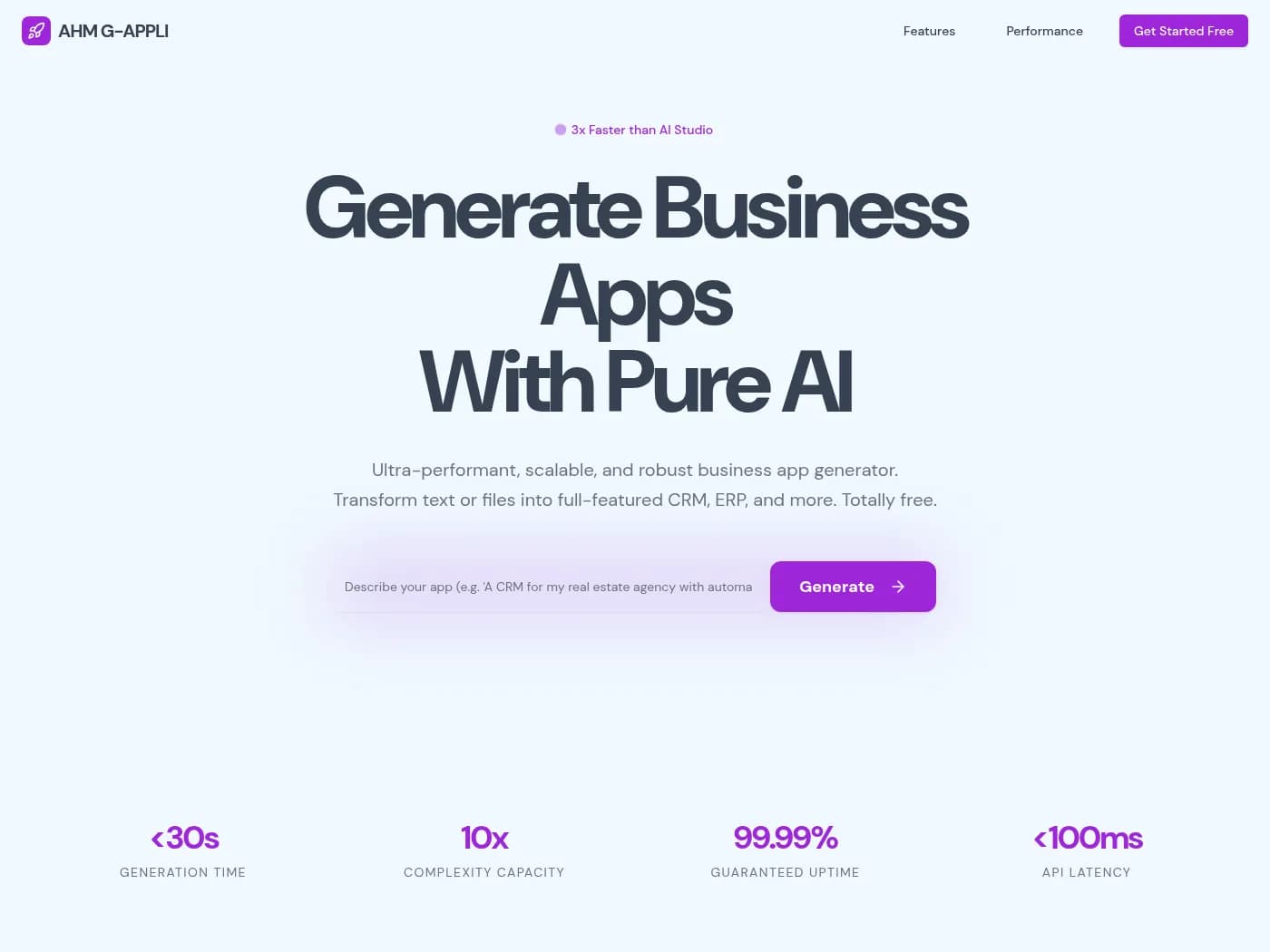 G-APPLI AI App Builder