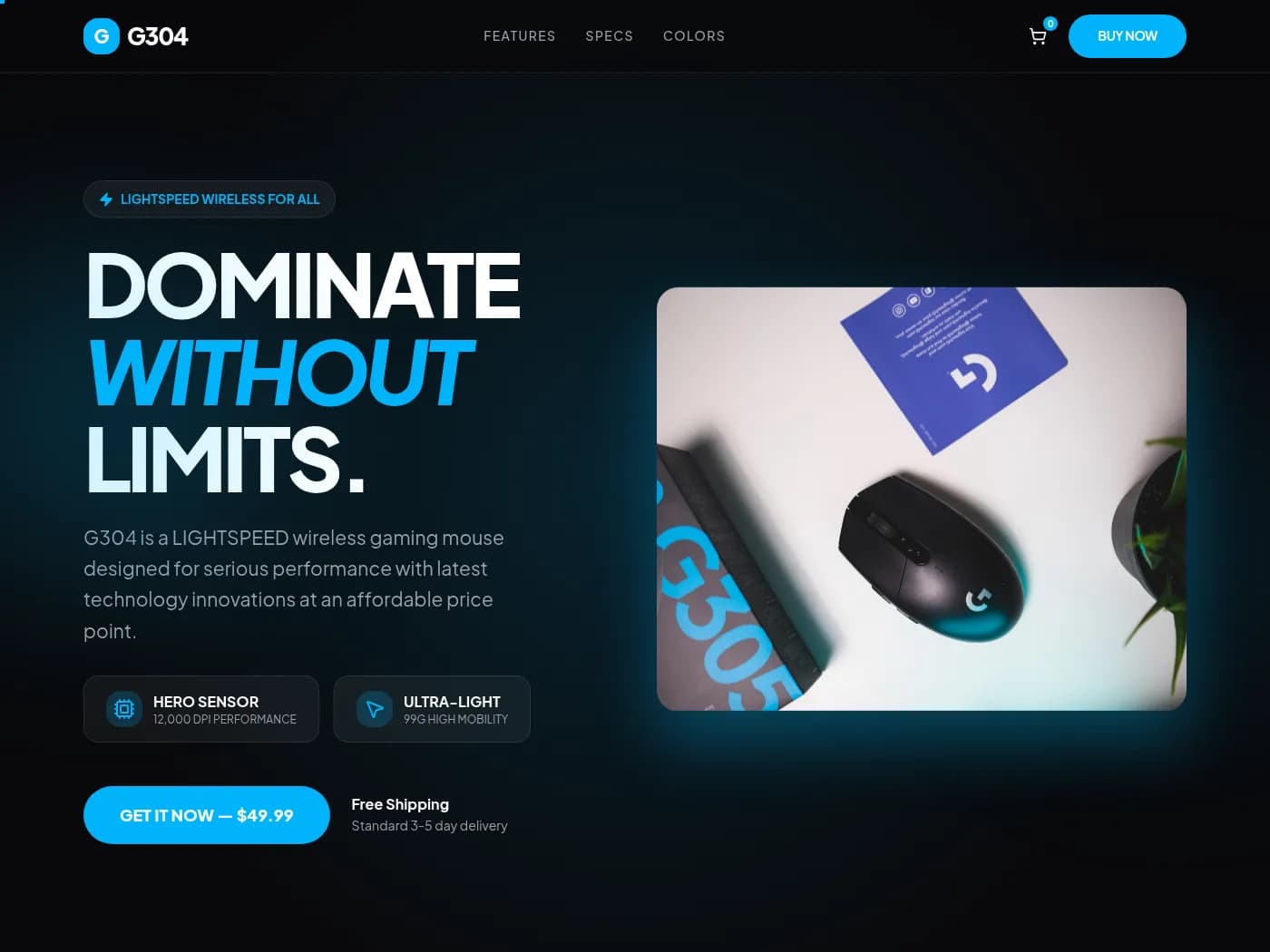 G304 Mouse Storefront