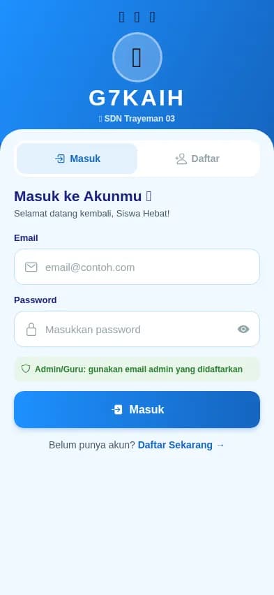 G7KAIH Character App