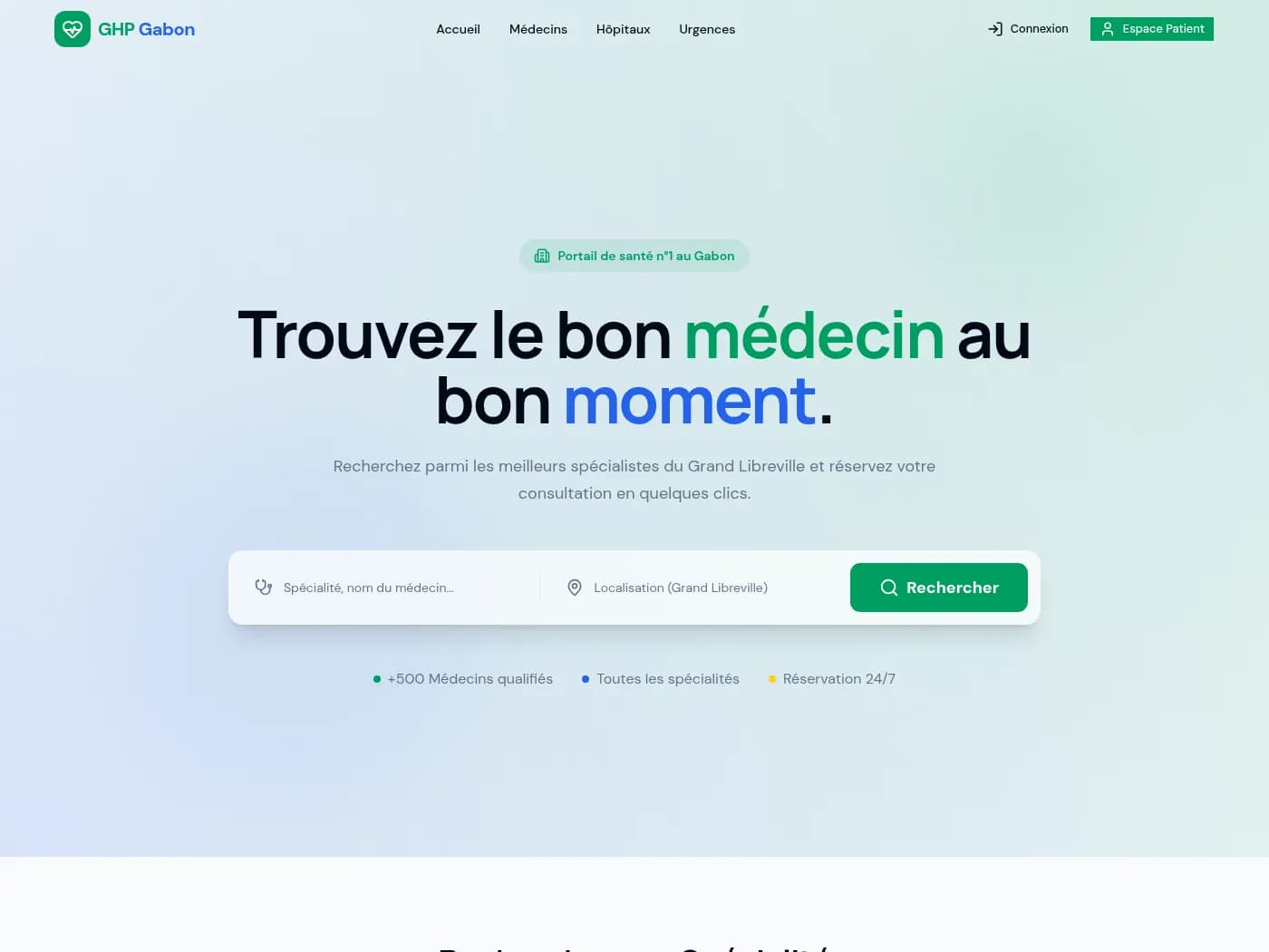 Gabon Health Portal
