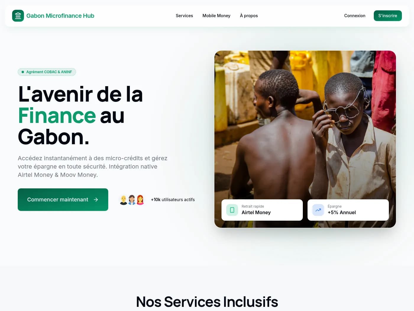 Gabon Microfinance Hub