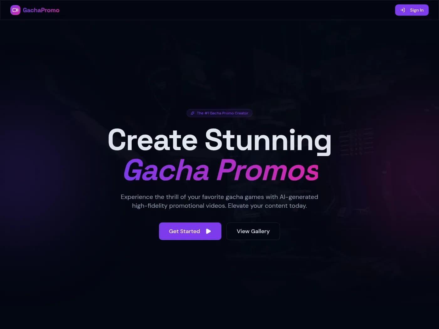 GachaGame Picks Promo