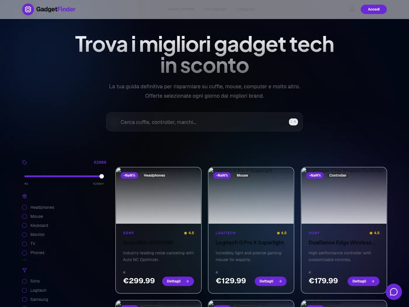 Gadget Deals Finder