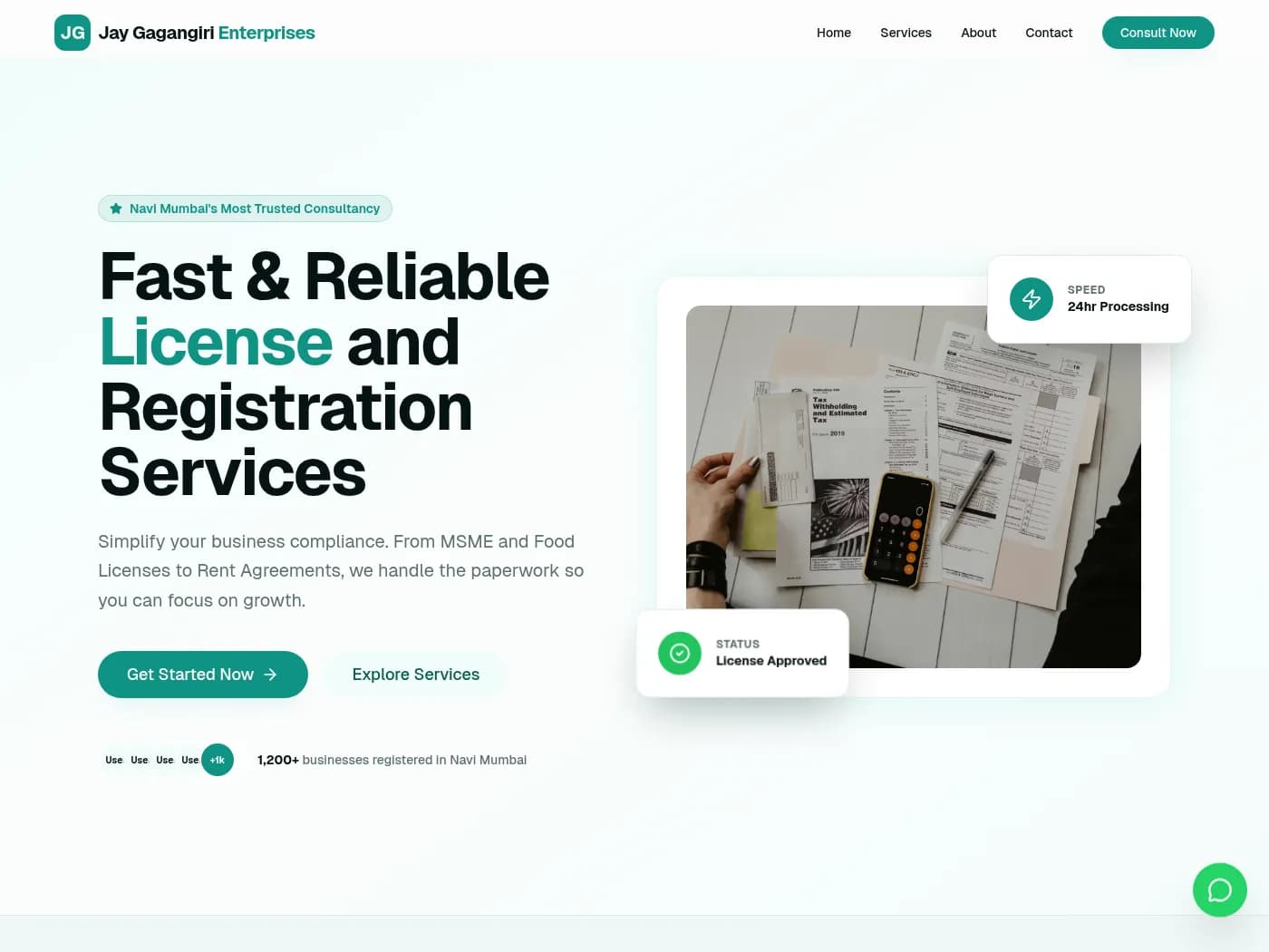 Gagangiri Biz License Portal