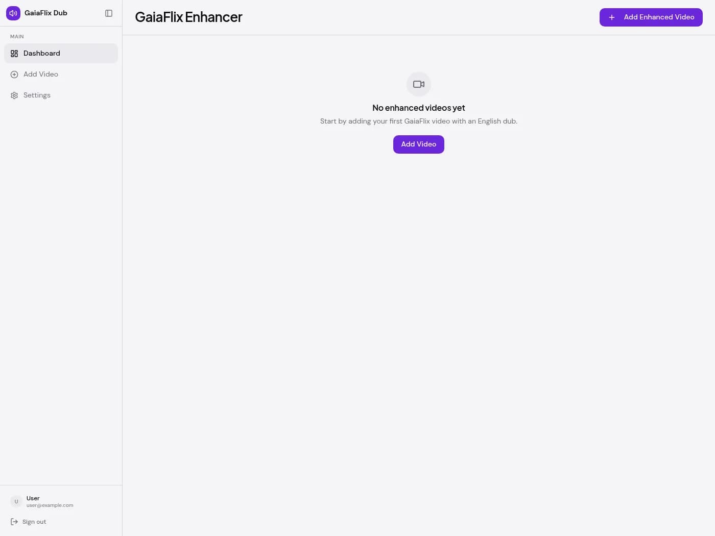 GaiaFlix Dub Enhancer