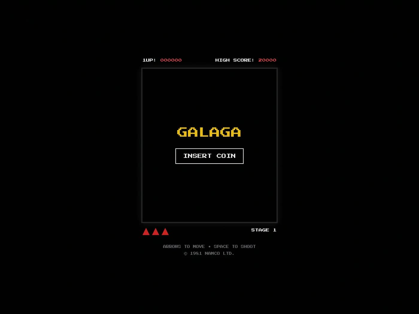 Galaga Classic Clone