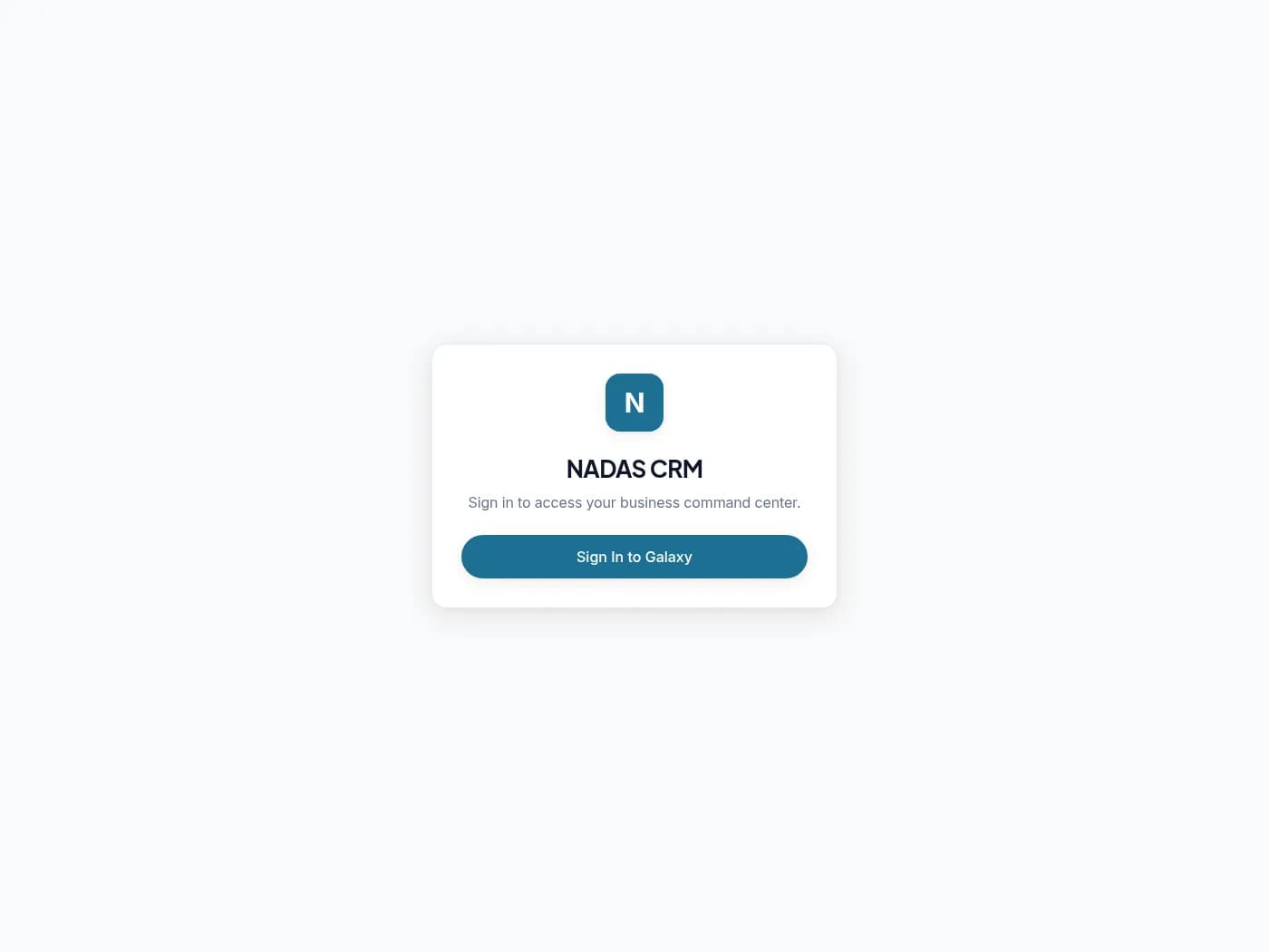 GalaxyCRM