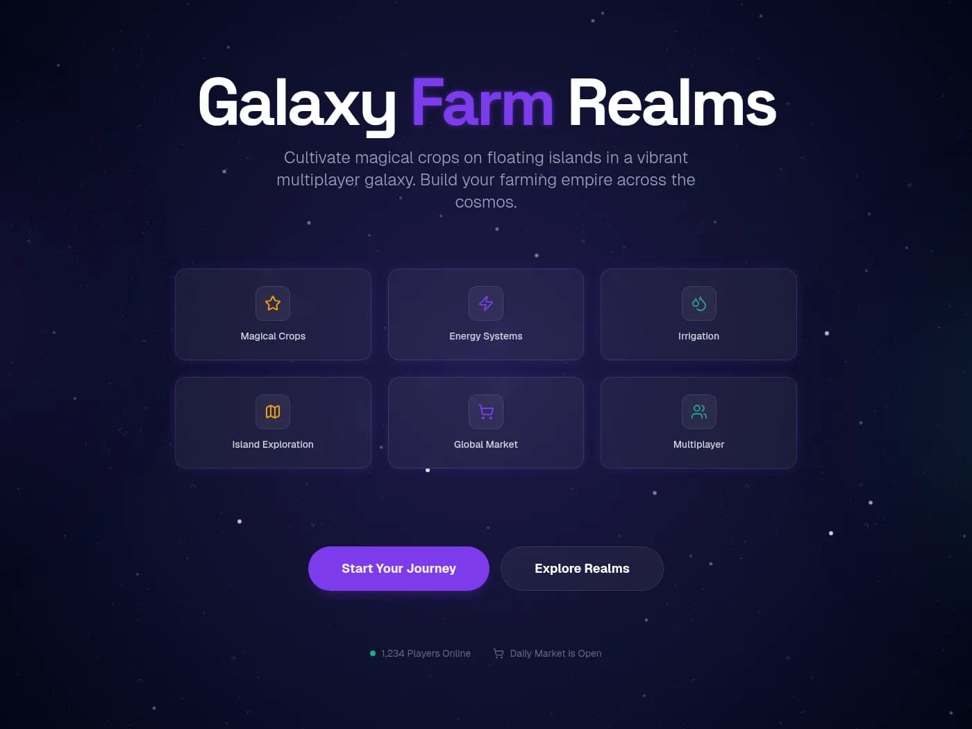 Galaxy Farm Realms