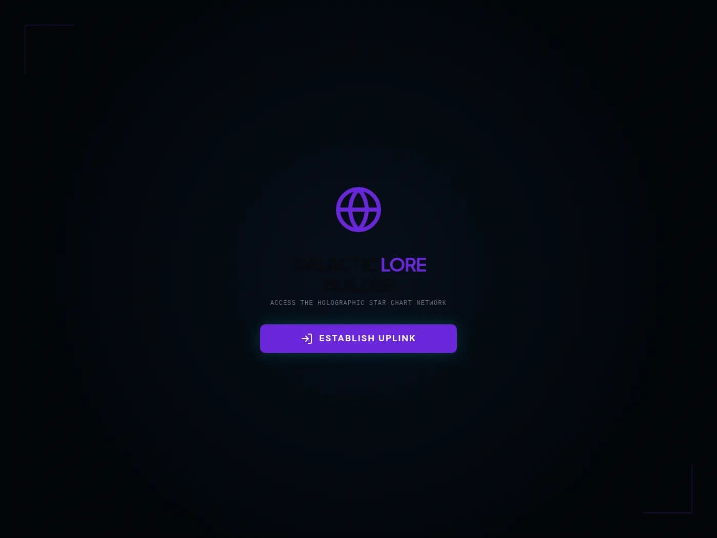 Galactic Lore Builder