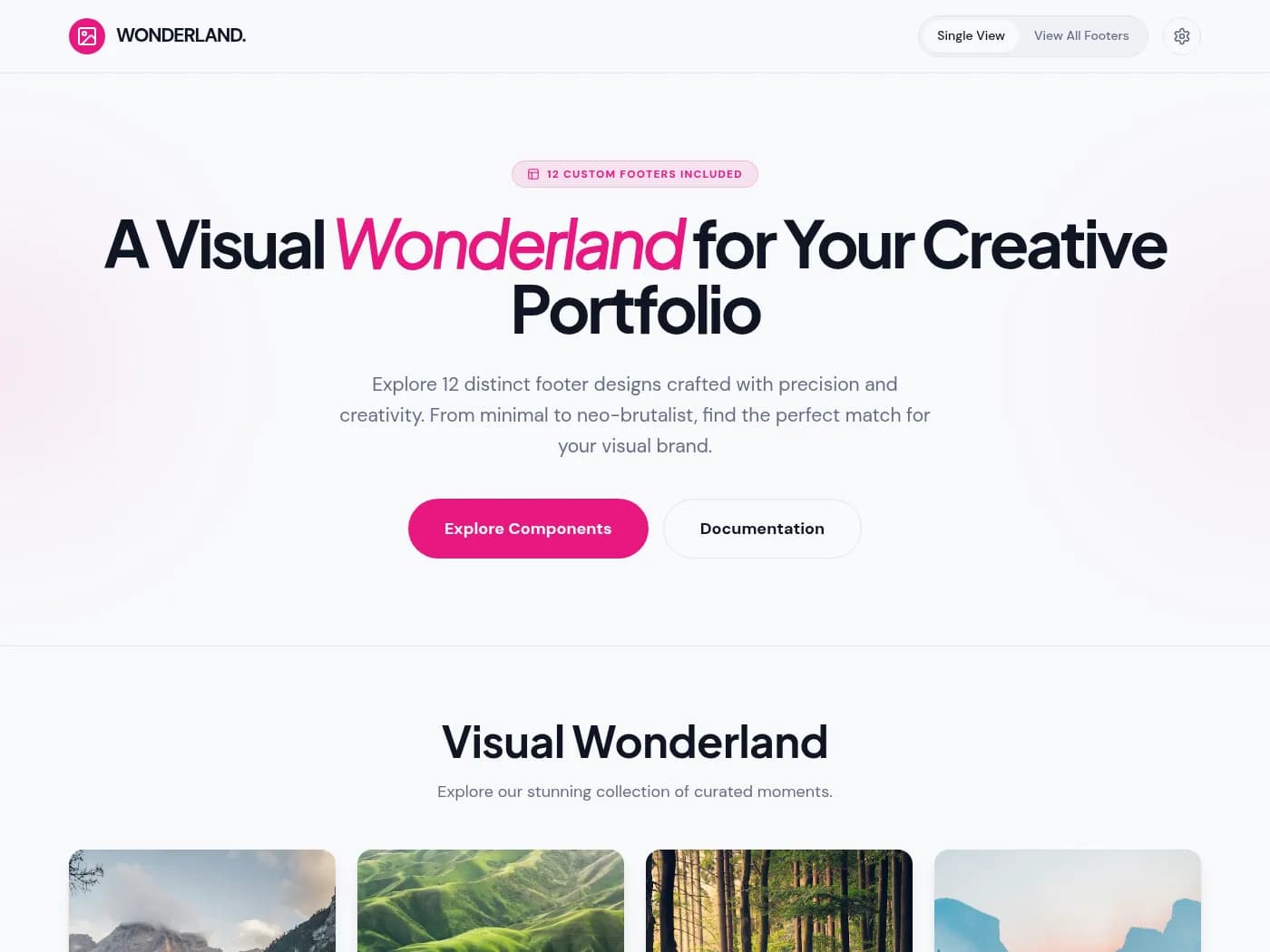 Gallery Web Wonderland
