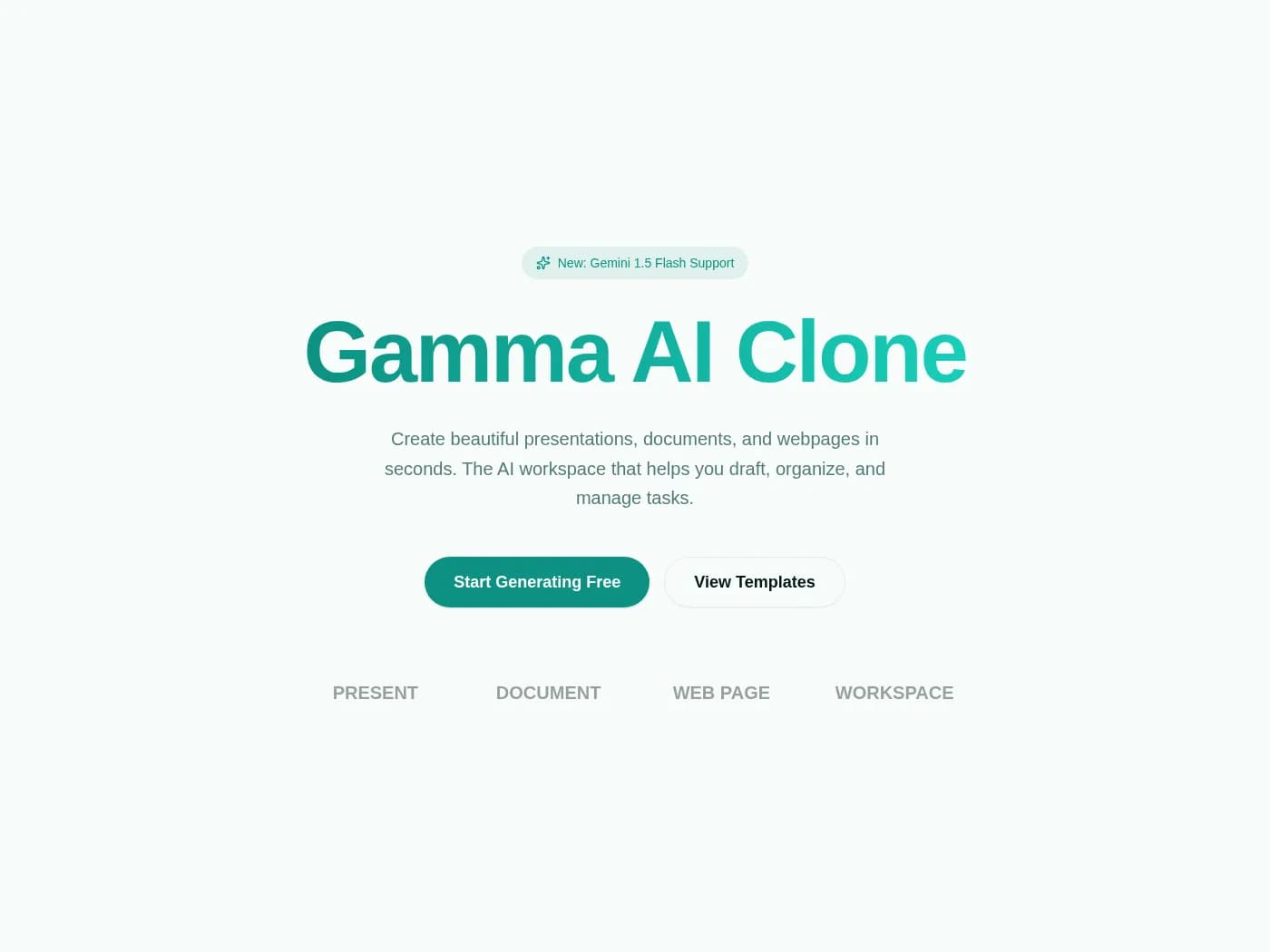 Gama AI Clone
