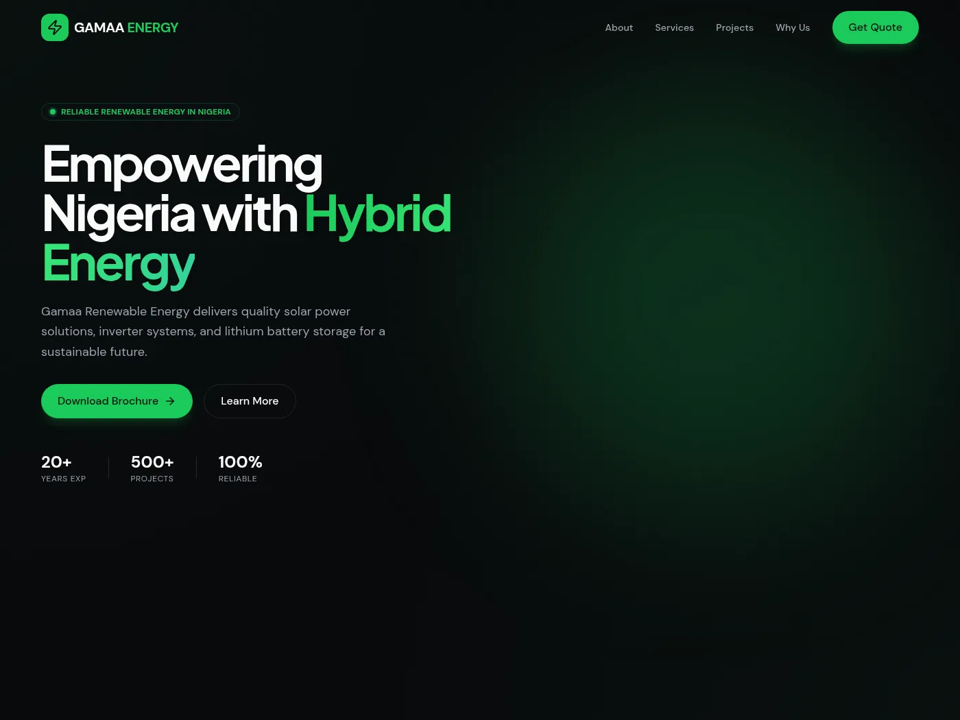 Gamaa Energy Web Clone