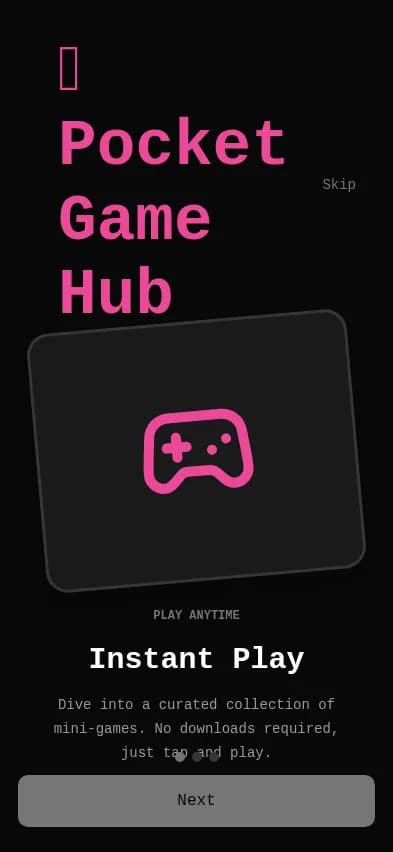 Pocket Game Hub