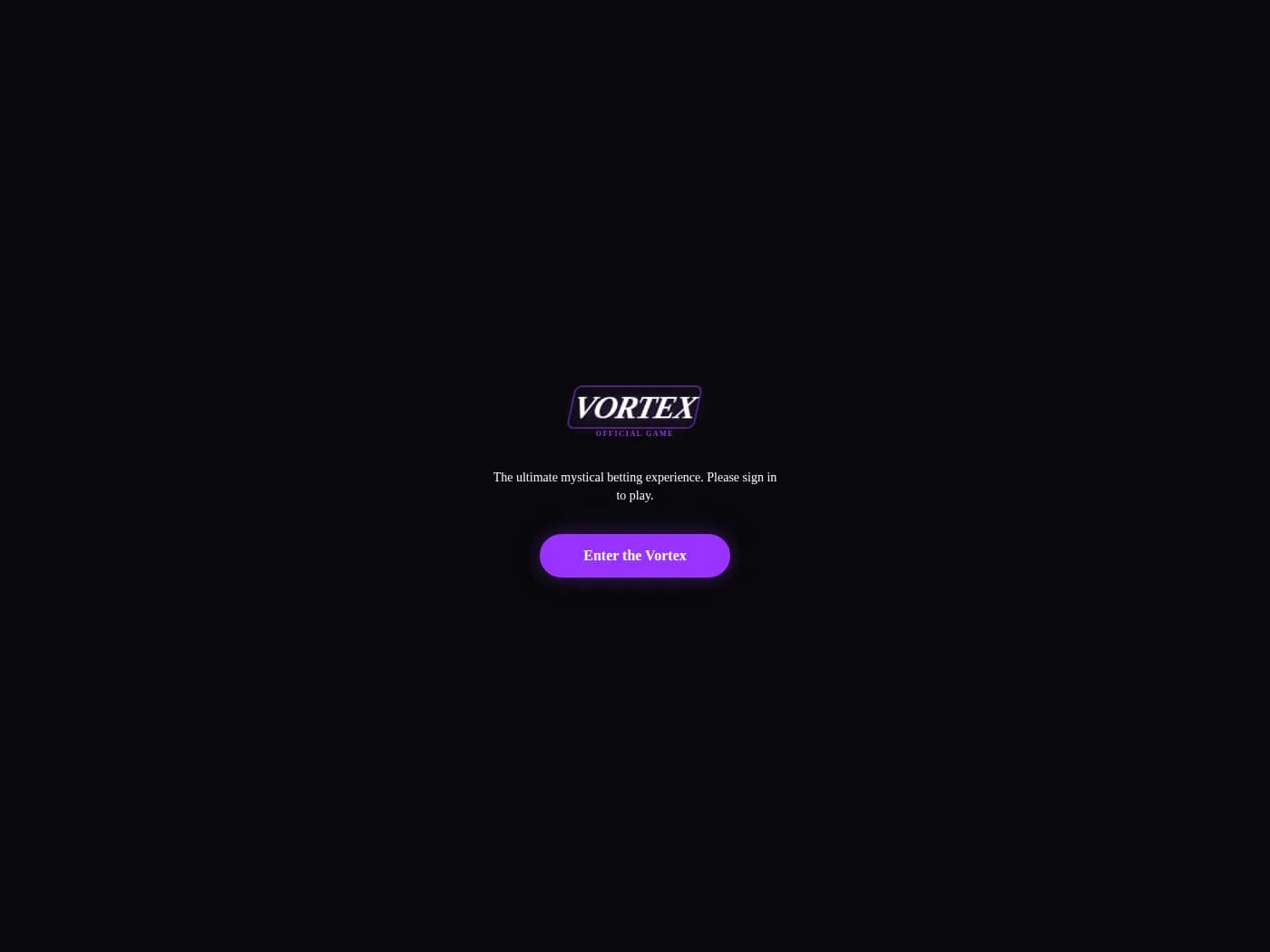 Game Control Dashboard