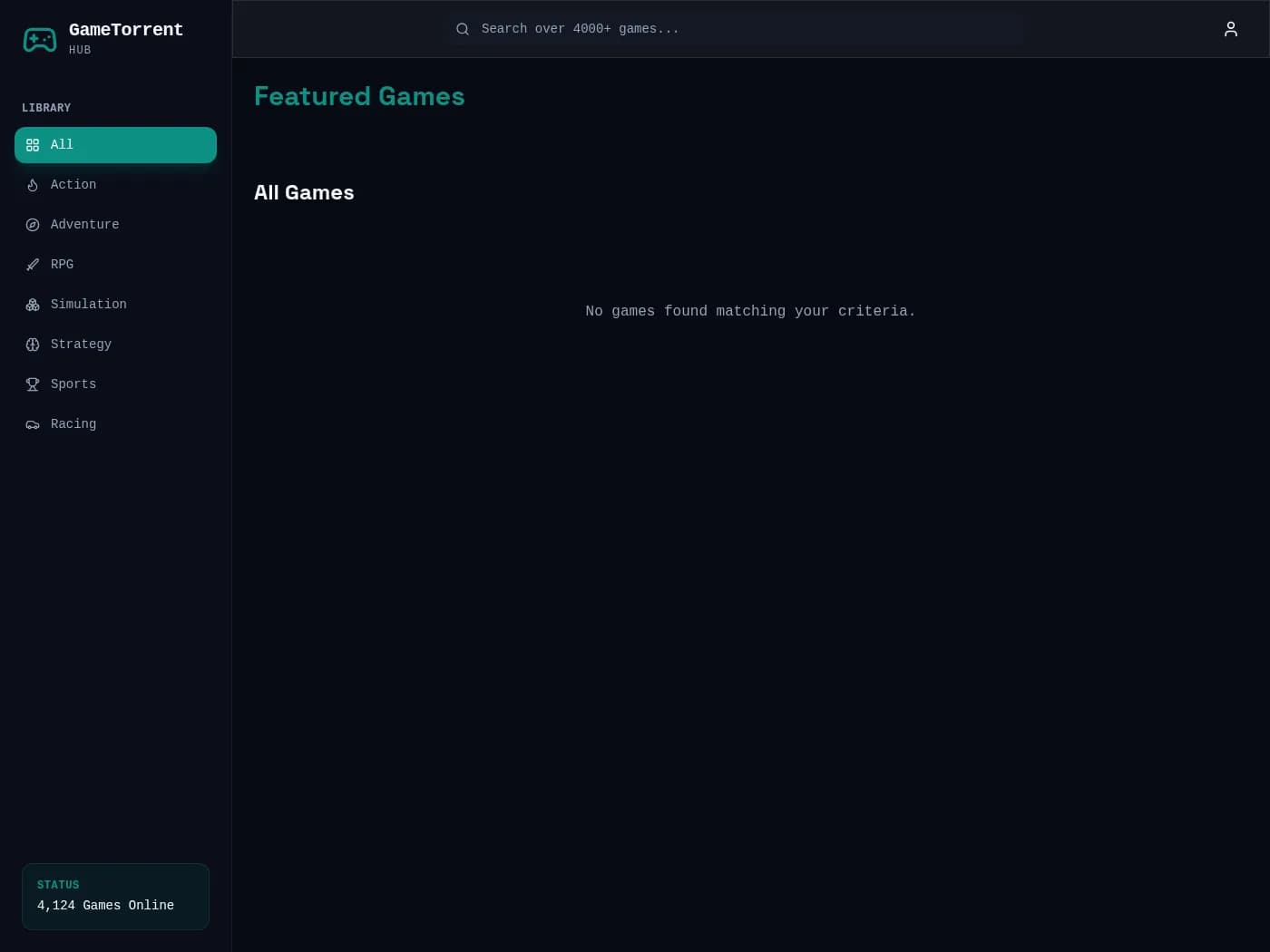 GameTorrent Hub