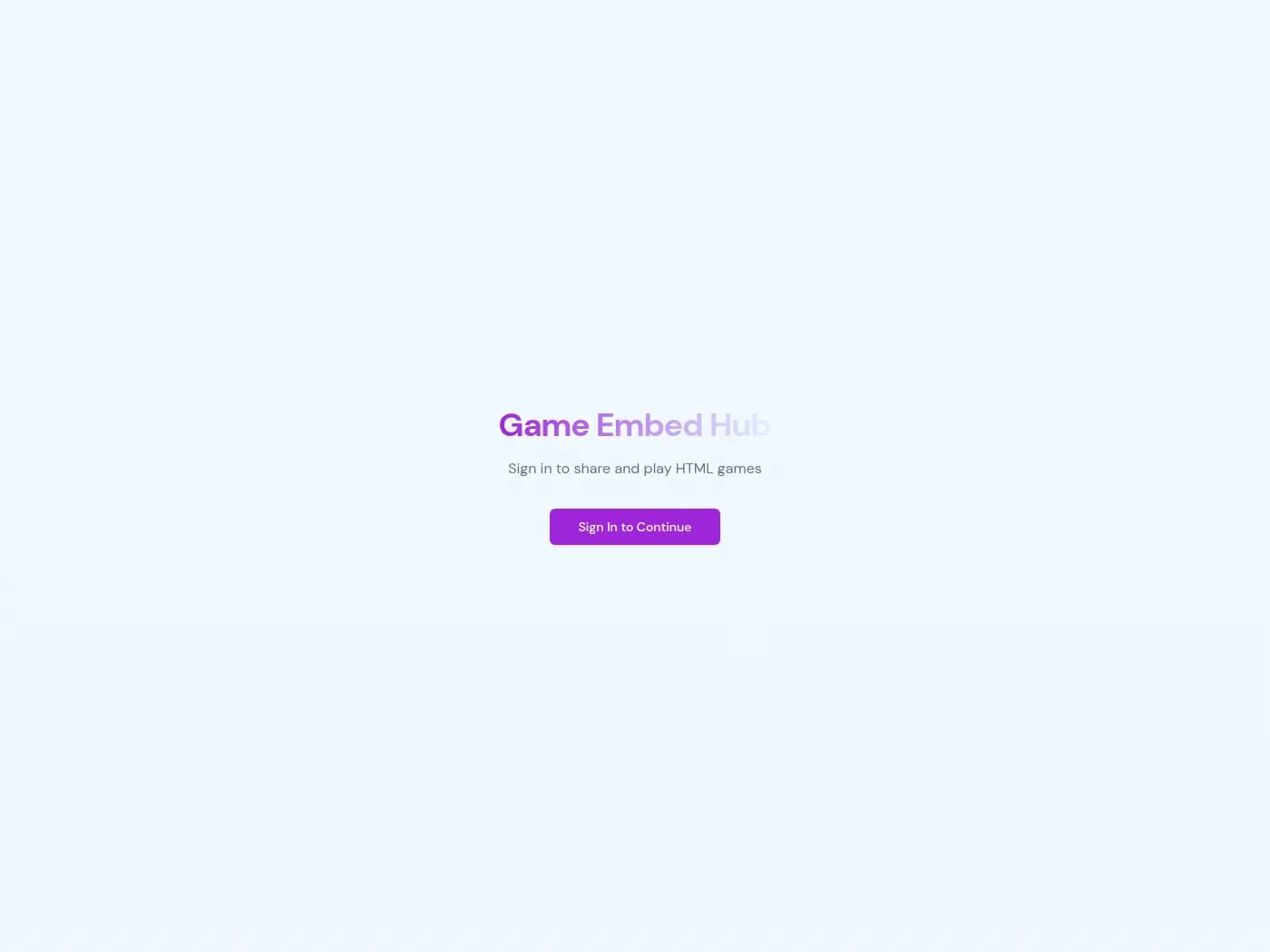Game Embed Hub