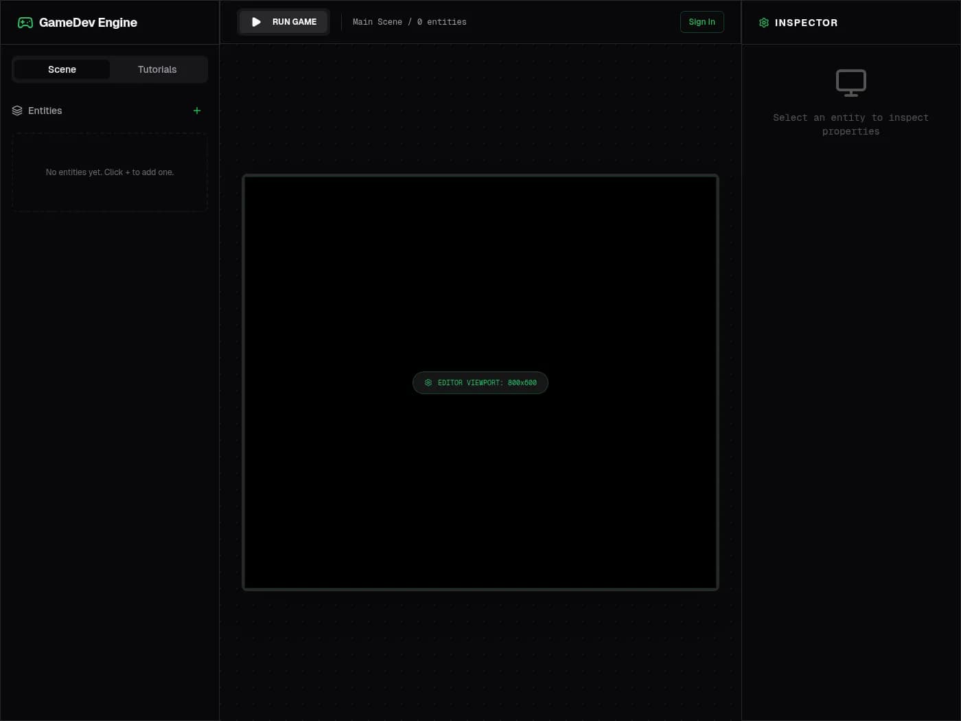 GameDev Starter Engine