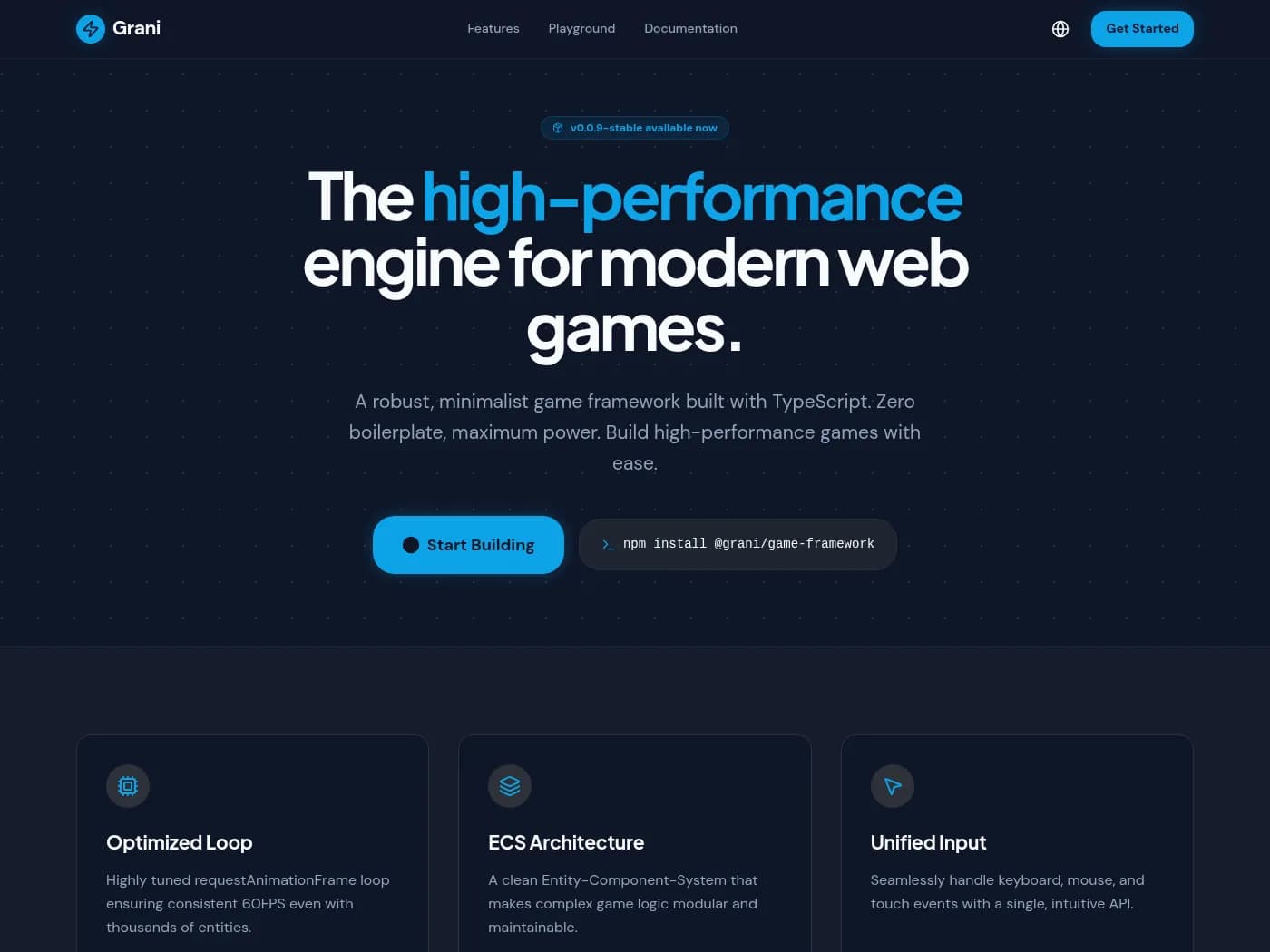 Game Framework Clone