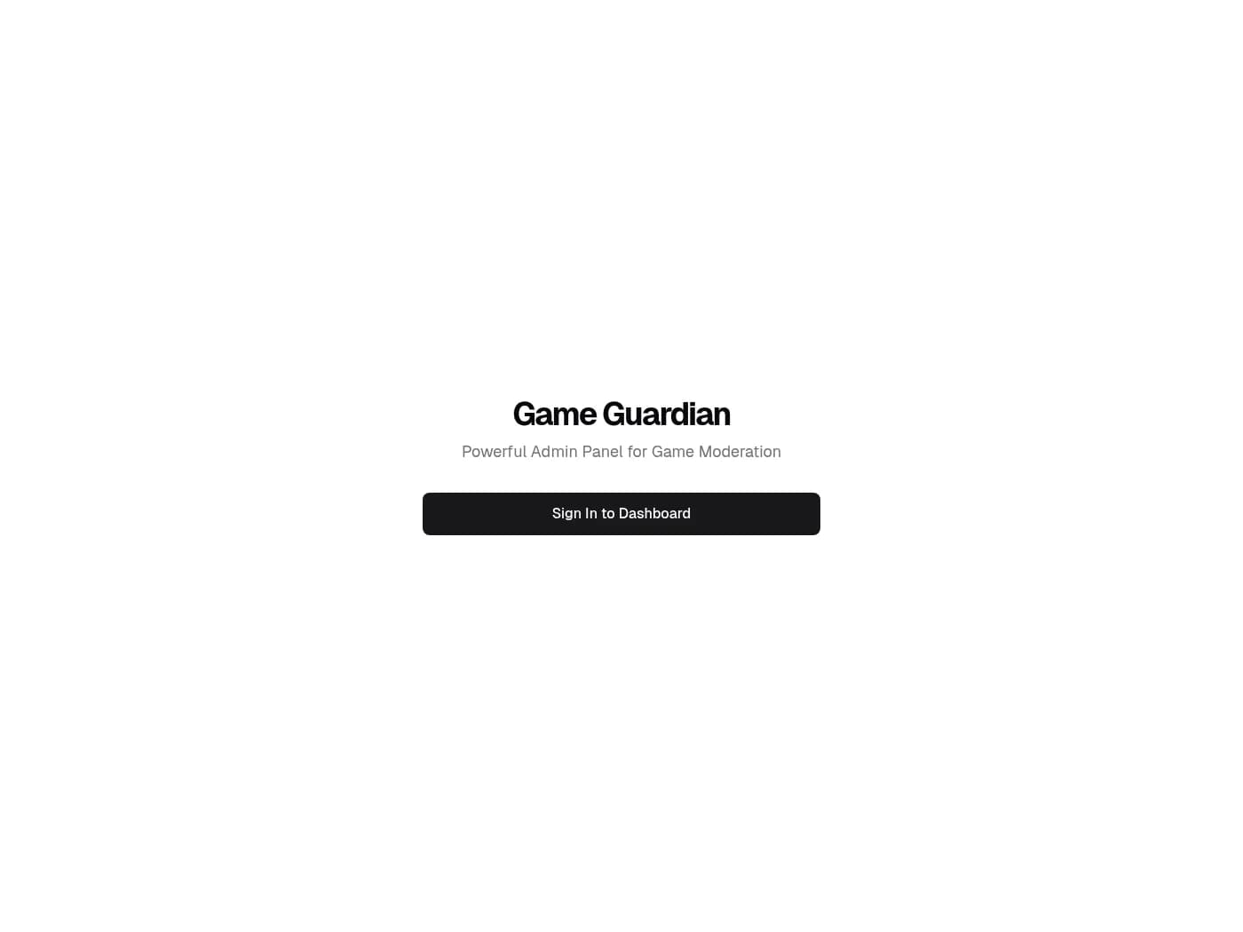Game Guardian Admin