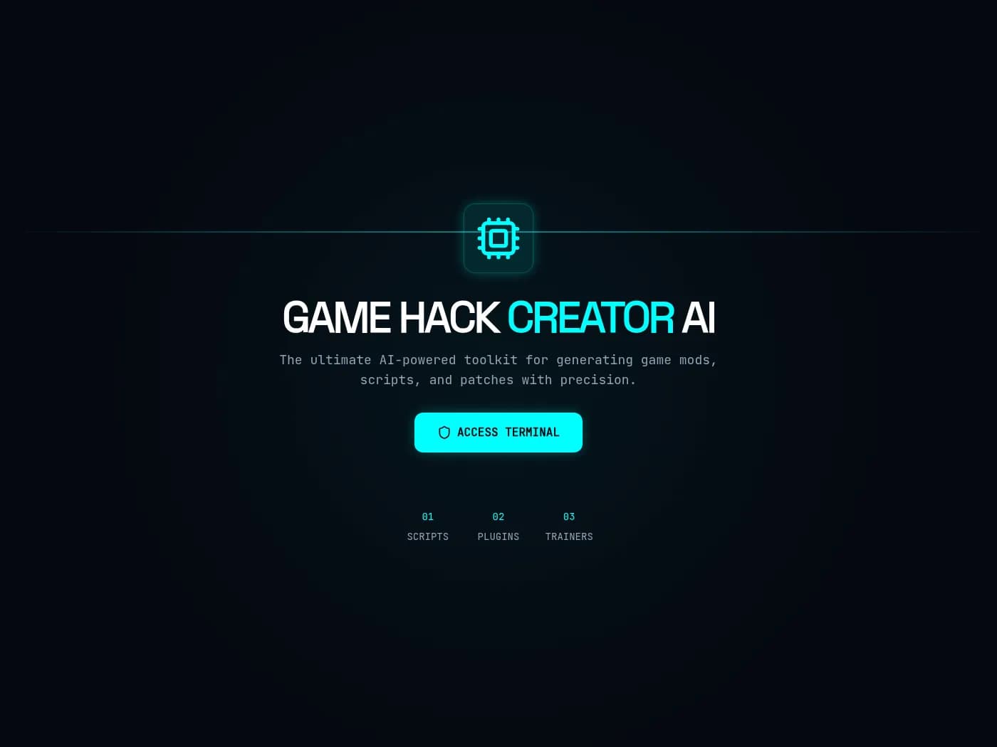 Game Hack Creator AI