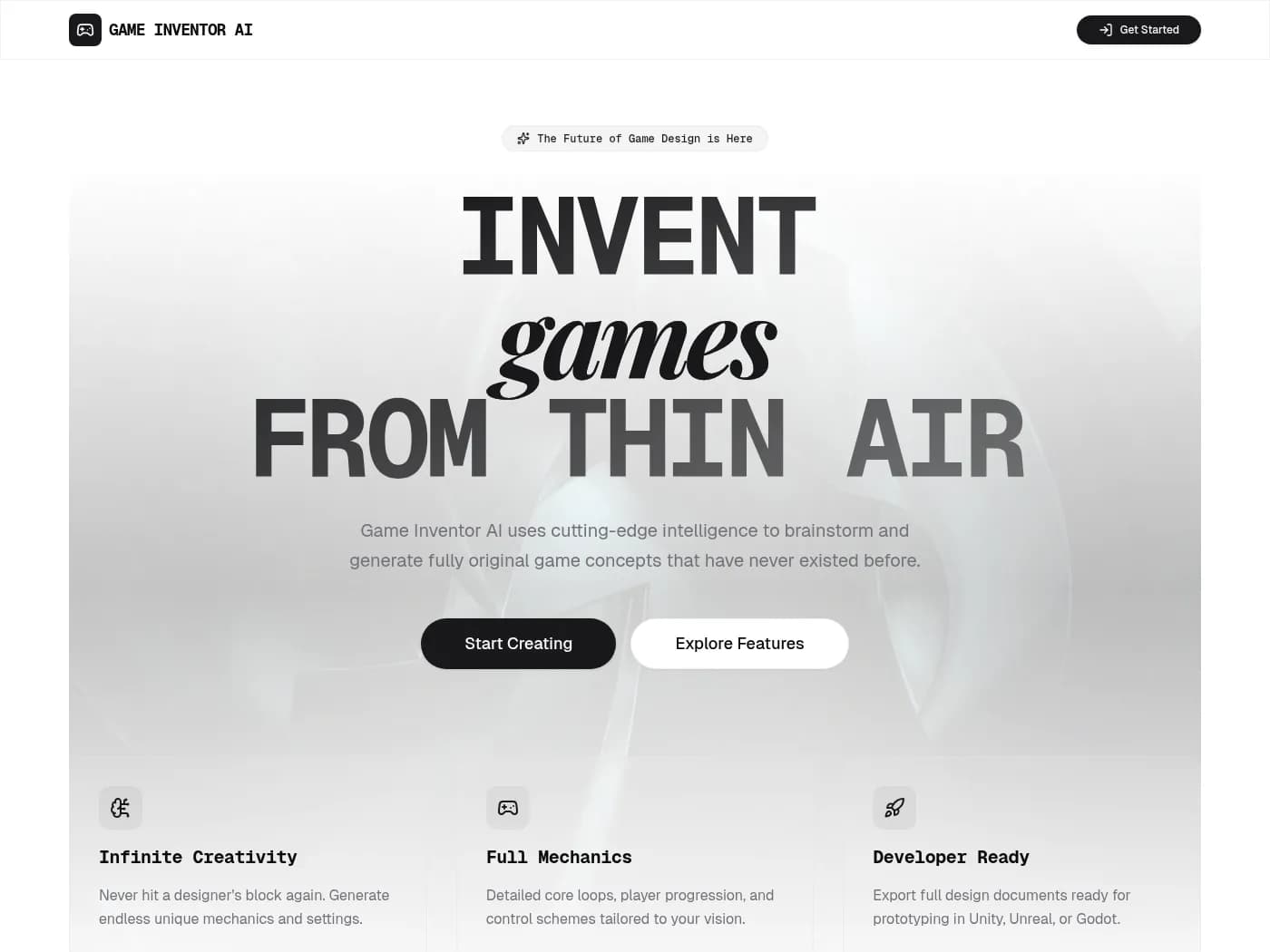 Game Inventor AI