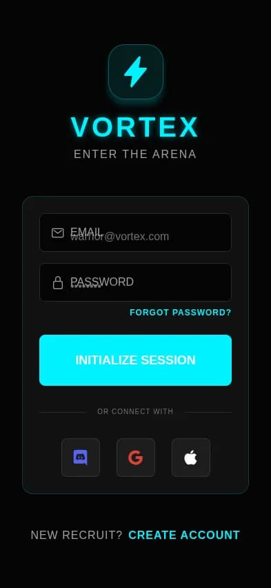 Game Login Portal