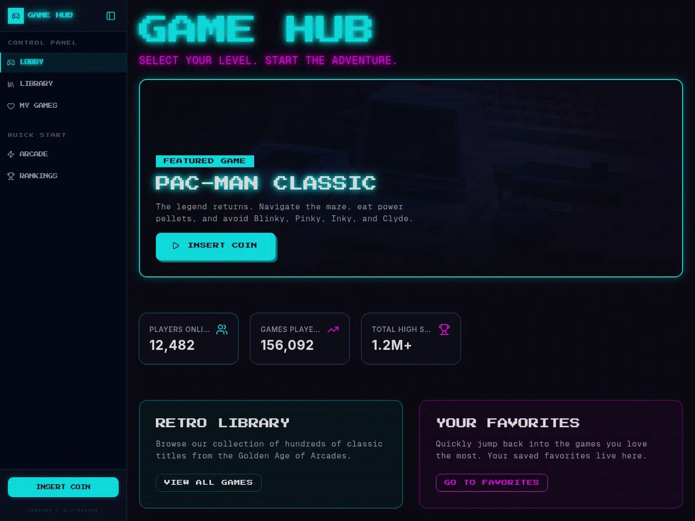 Game Portal Hub