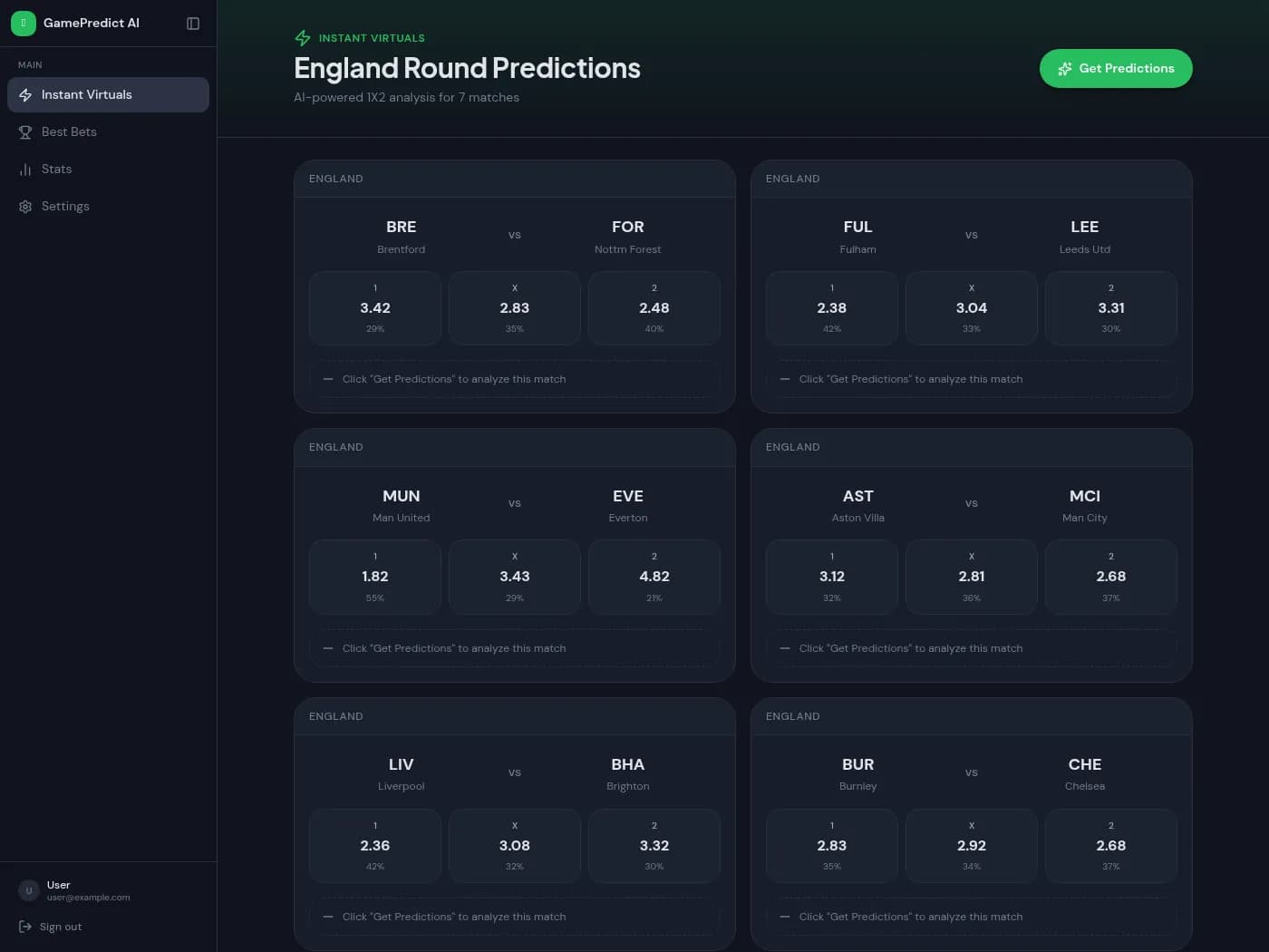 GamePredict AI