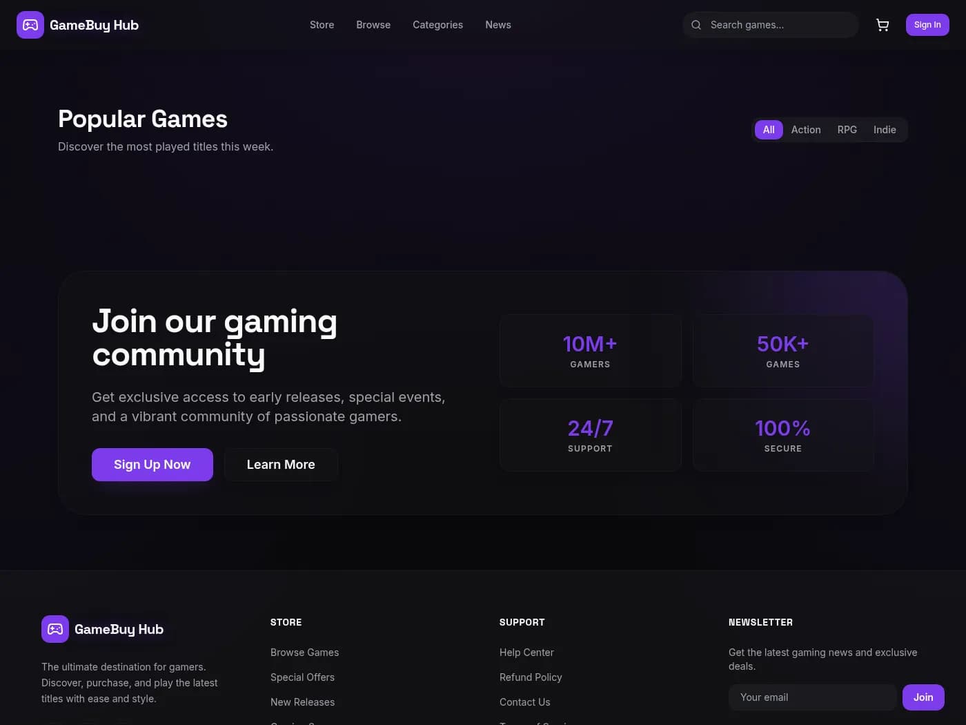 GameBuy Hub