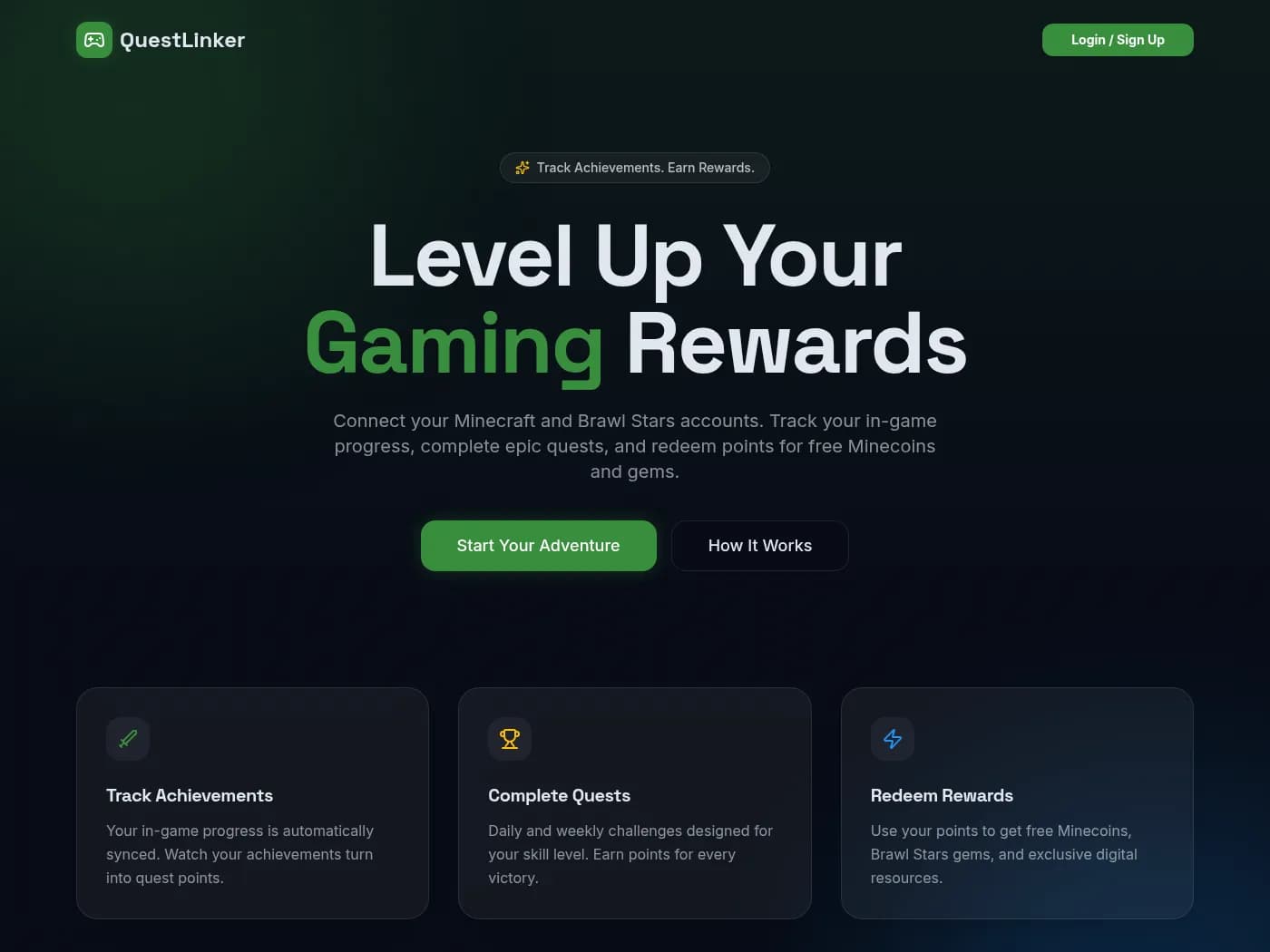 Game Quest Linker