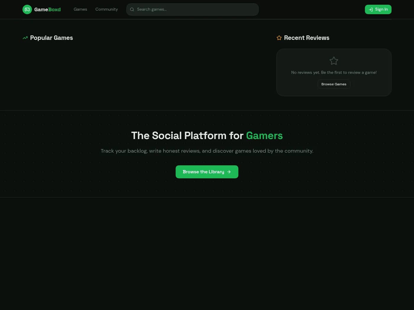 GameBoxd