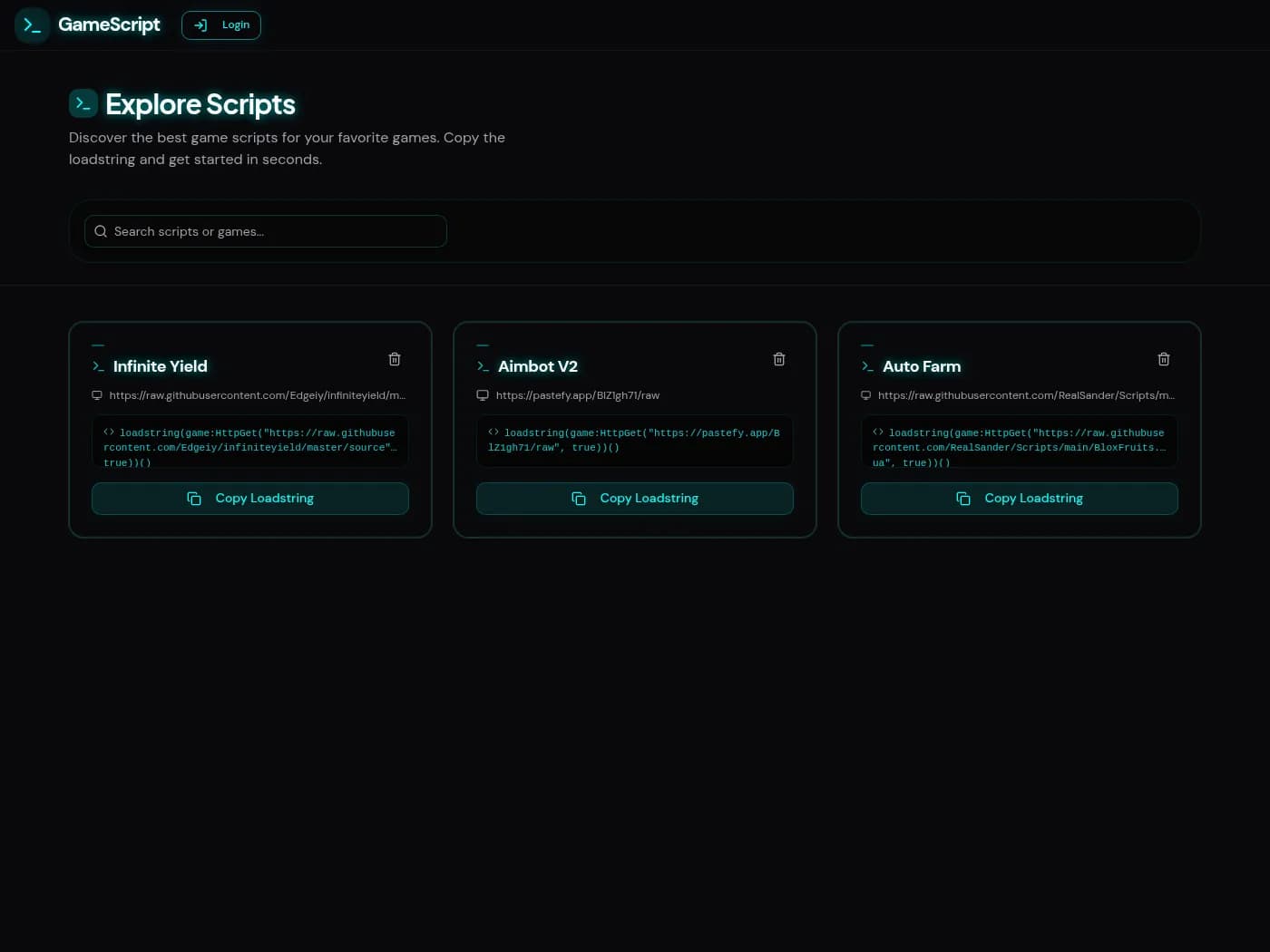 Game Script Loader
