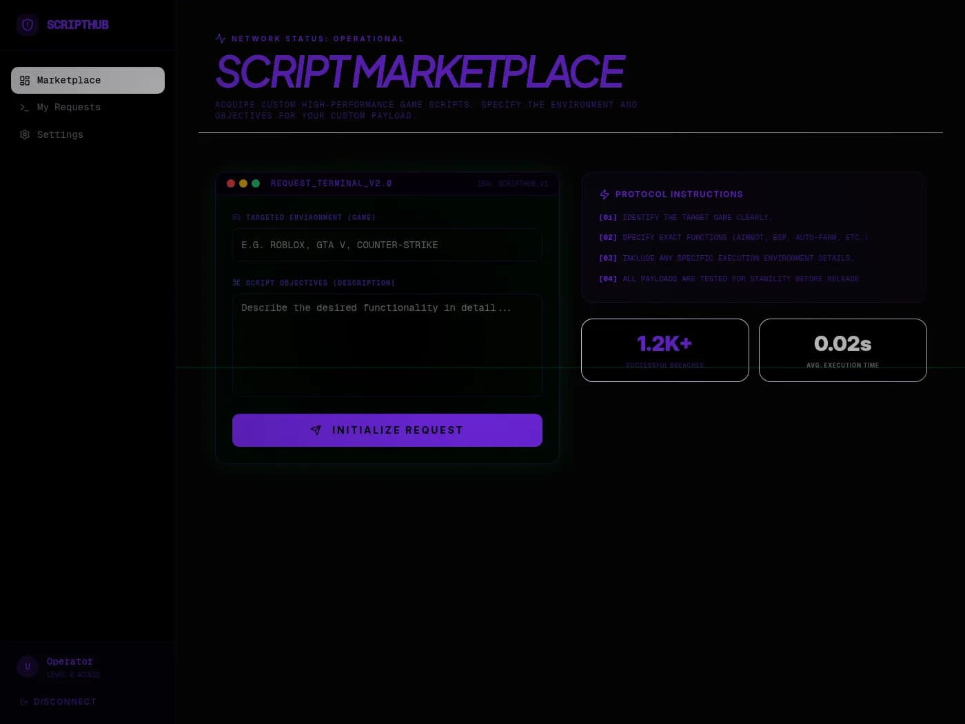 ScriptHub Gaming Market