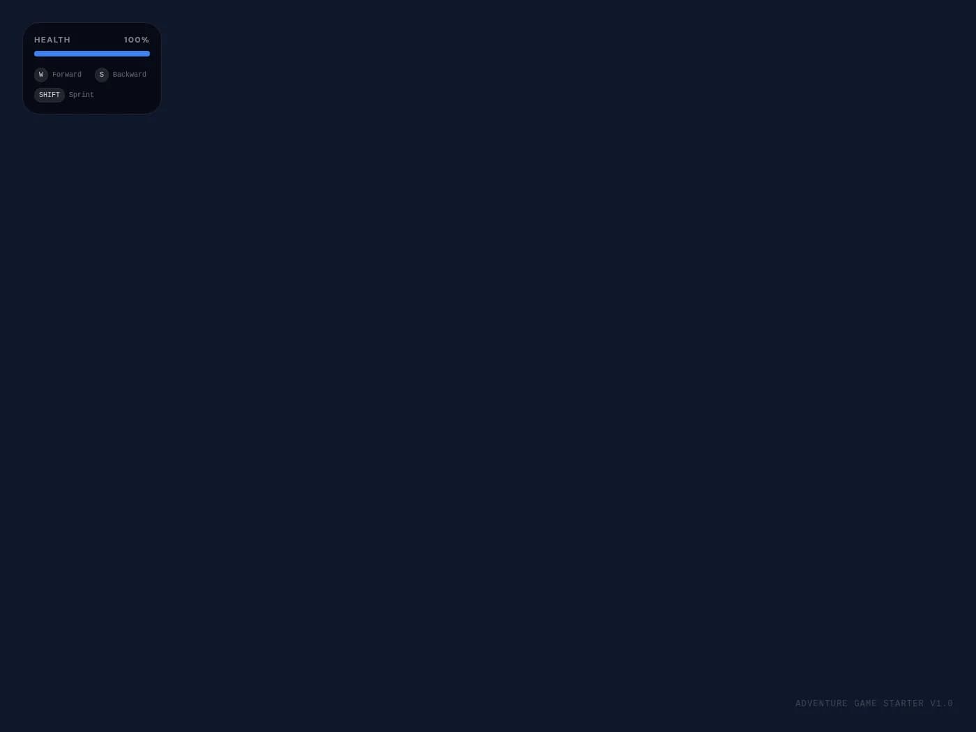 Adventure Game Starter