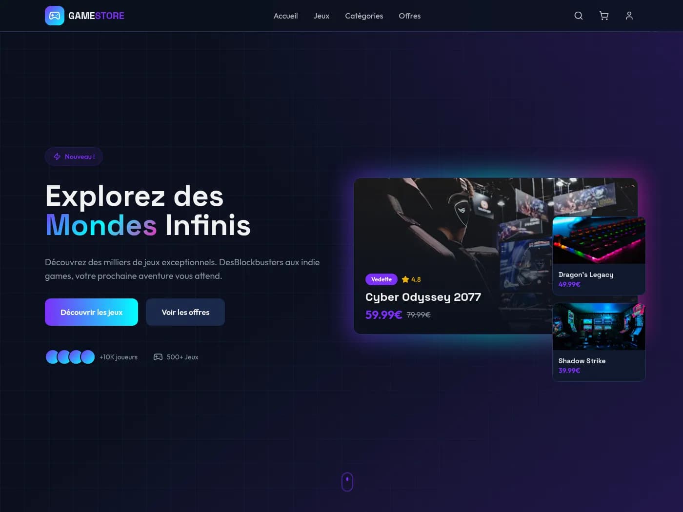 GameStore Webfront