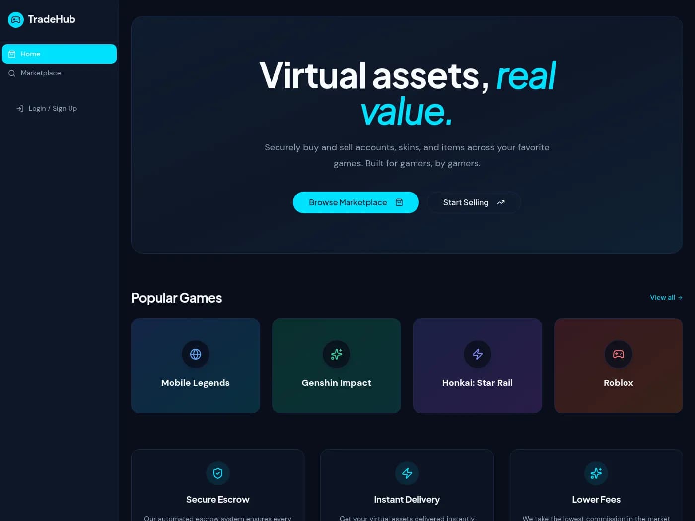 Game Trade Hub