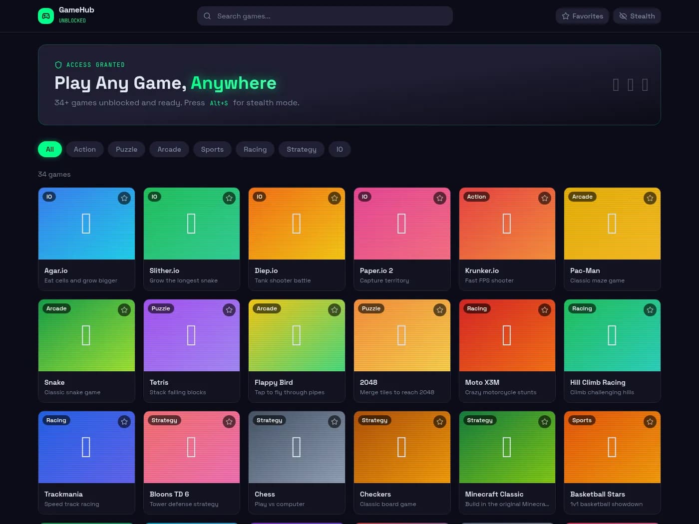 School Game Unblocker