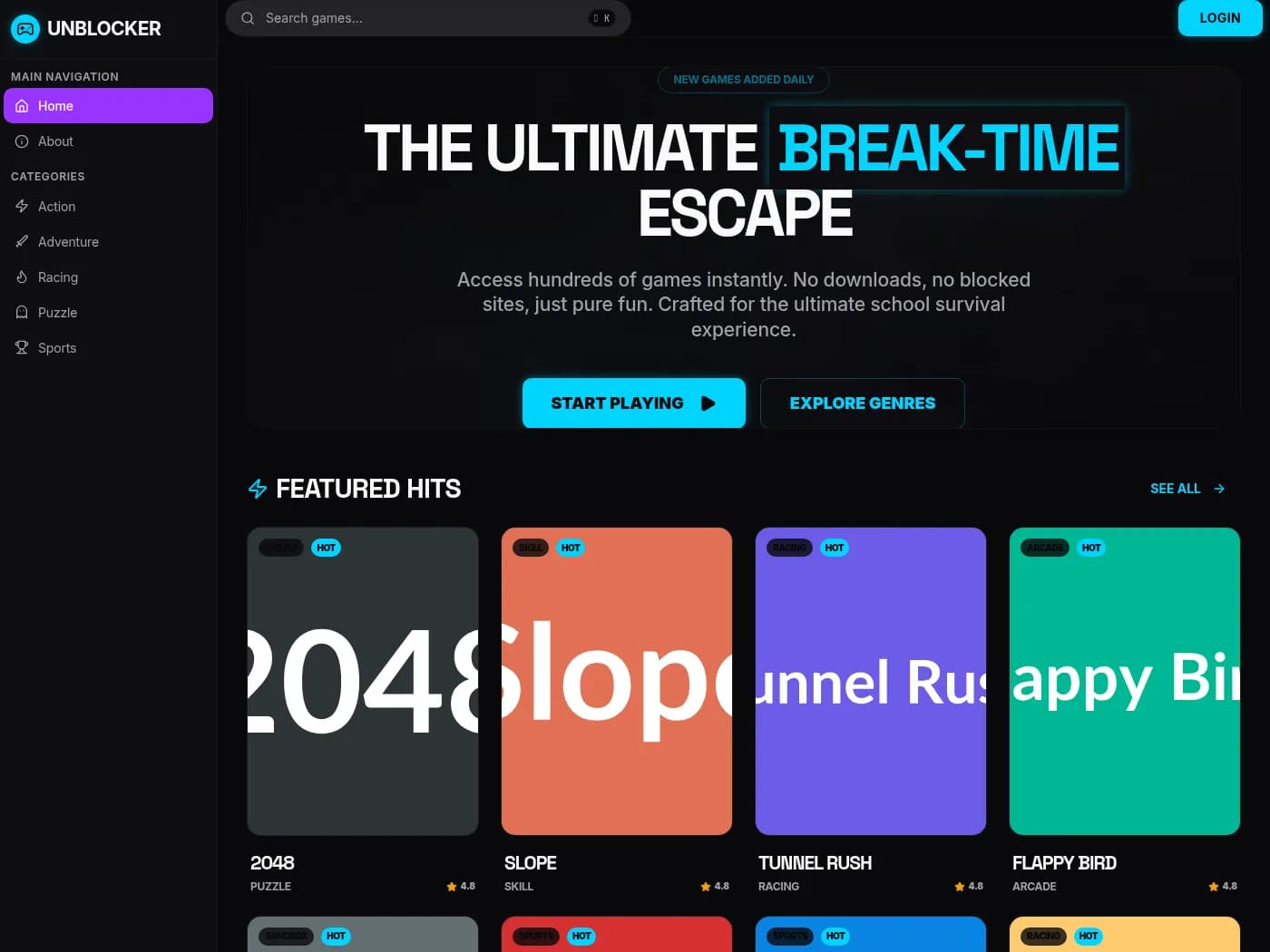 School Game Unblocker