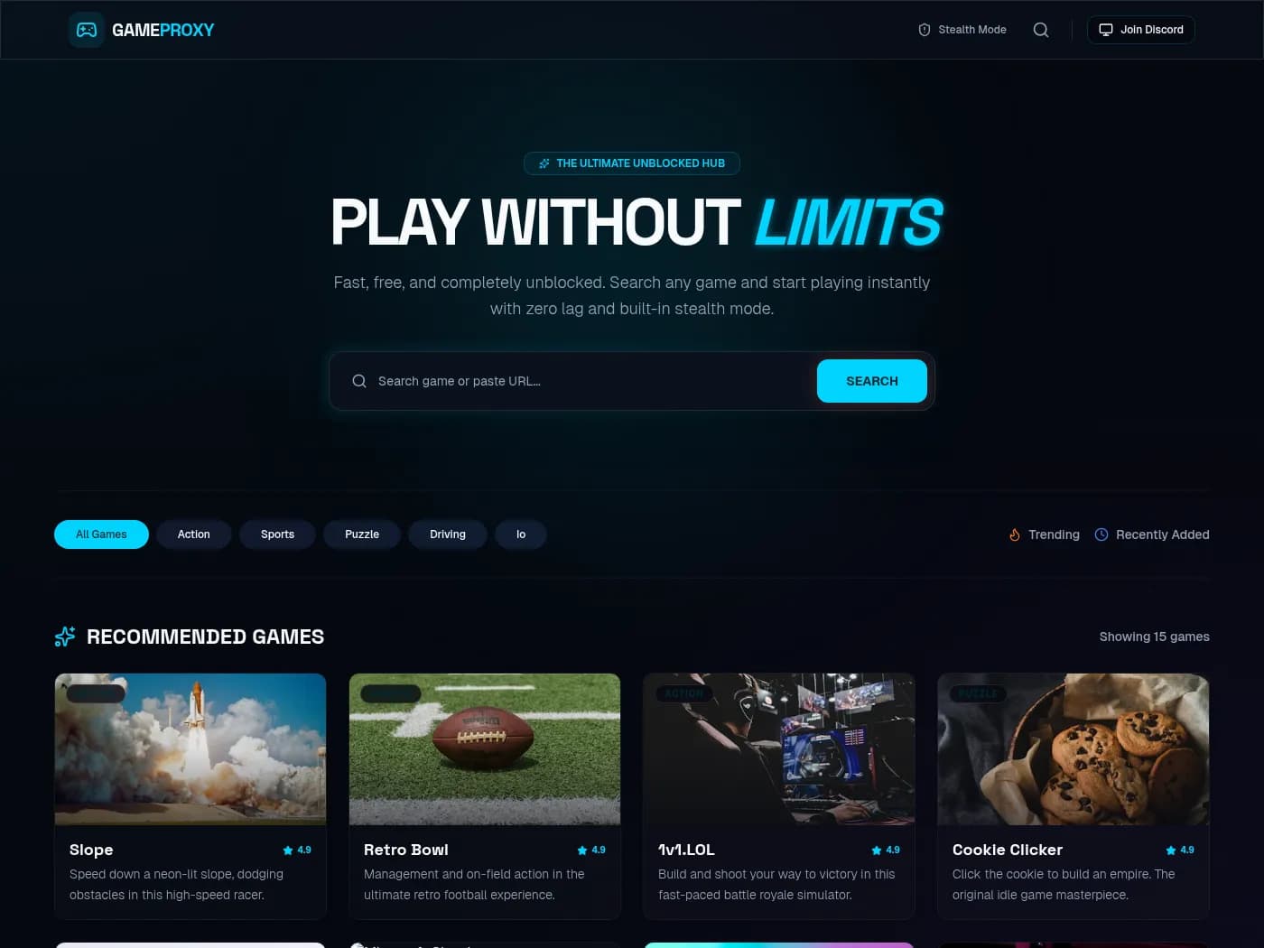 Game Unblocker Proxy