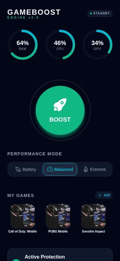 GameBoost Engine