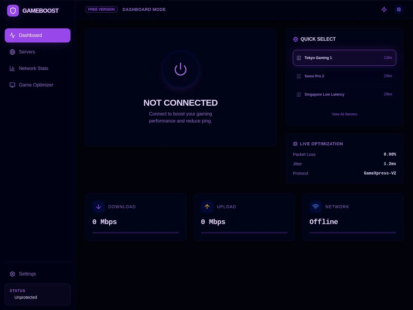 GameBoost VPN