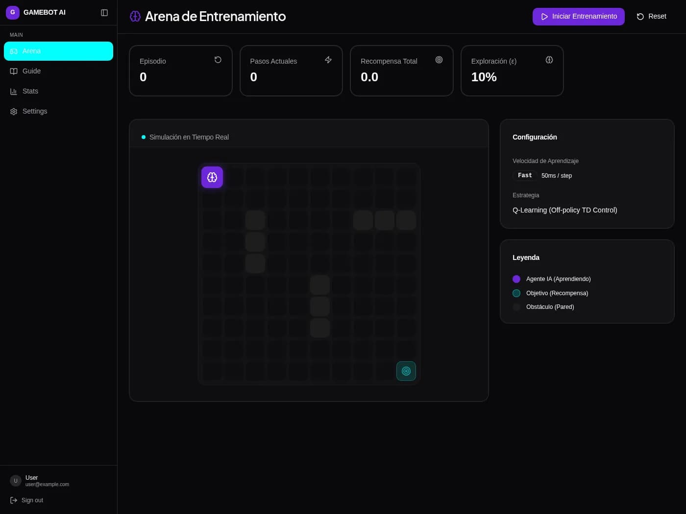 GameBot Learner AI