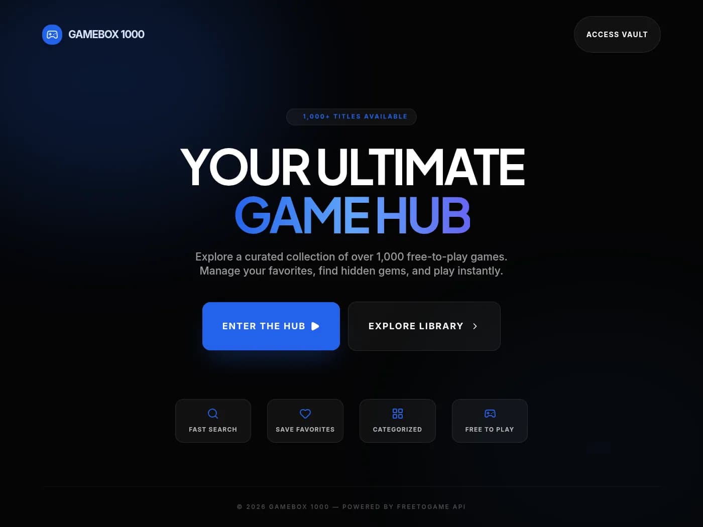 GameBox 1000